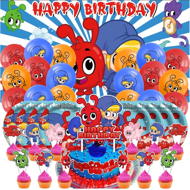 My Magic Pet Morphle Party Decorations Plates Tableware Banner Backdrop ...