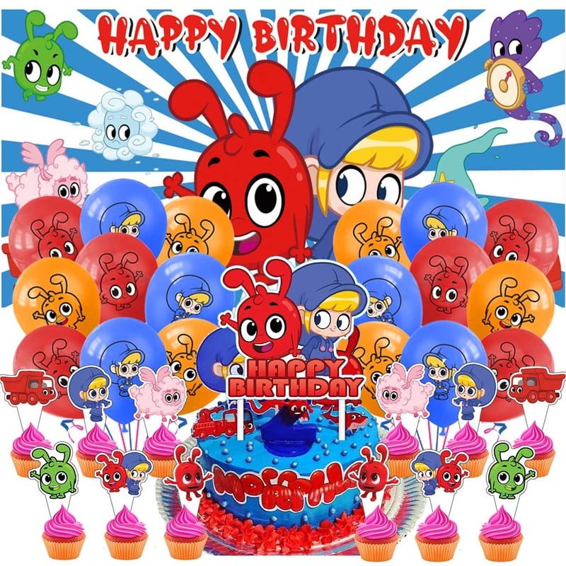 My Magic Pet Morphle Party Decorations Set Kit Latex Balloons Birthday ...