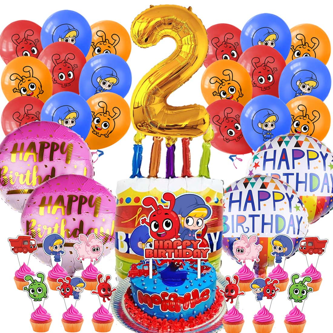 My Magic Pet Morphle Party Supplies 2nd Decor Kit Balloons Birthday ...