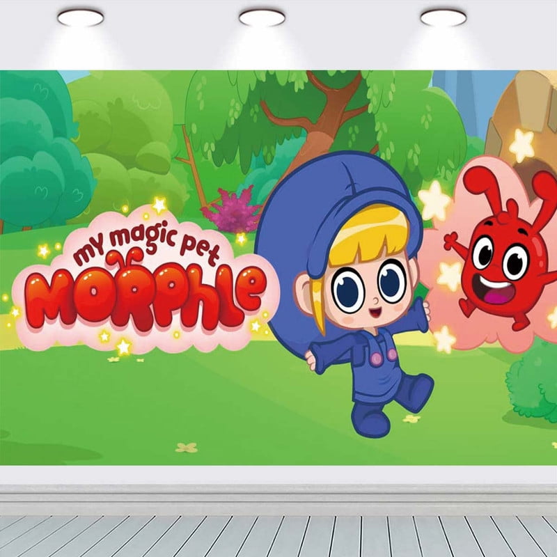 My Magic Pet Morphle Party Supplies Backdrop Banner Poster Birthday ...