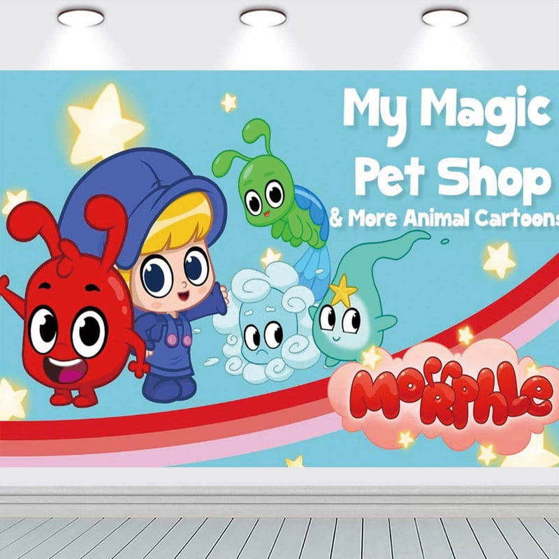 My Magic Pet Morphle Party Supplies Taspestry Poster Banner Backdrop ...