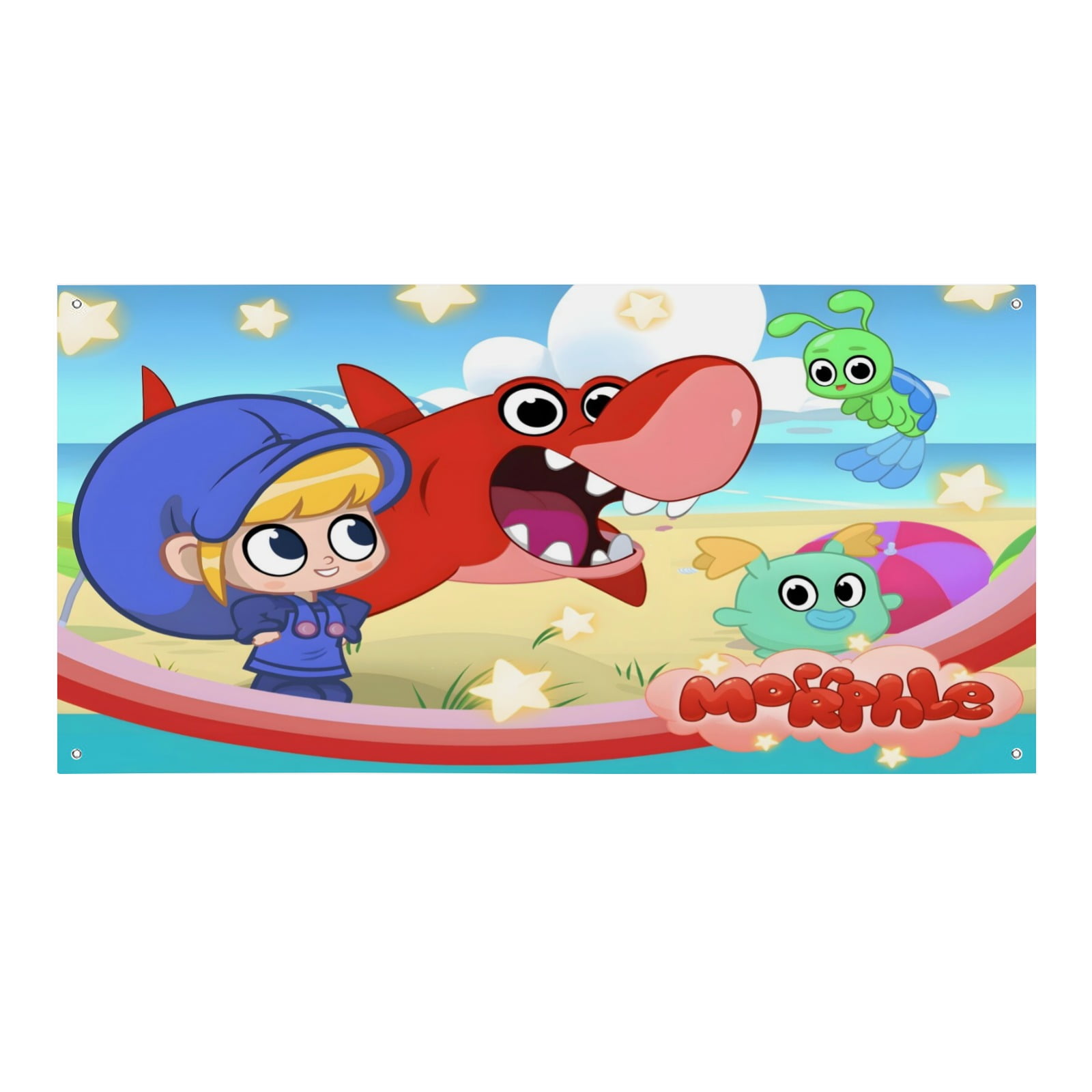 My Magic Pet Morphle-Theme Backdrops Banner Birthday Party Decor ...