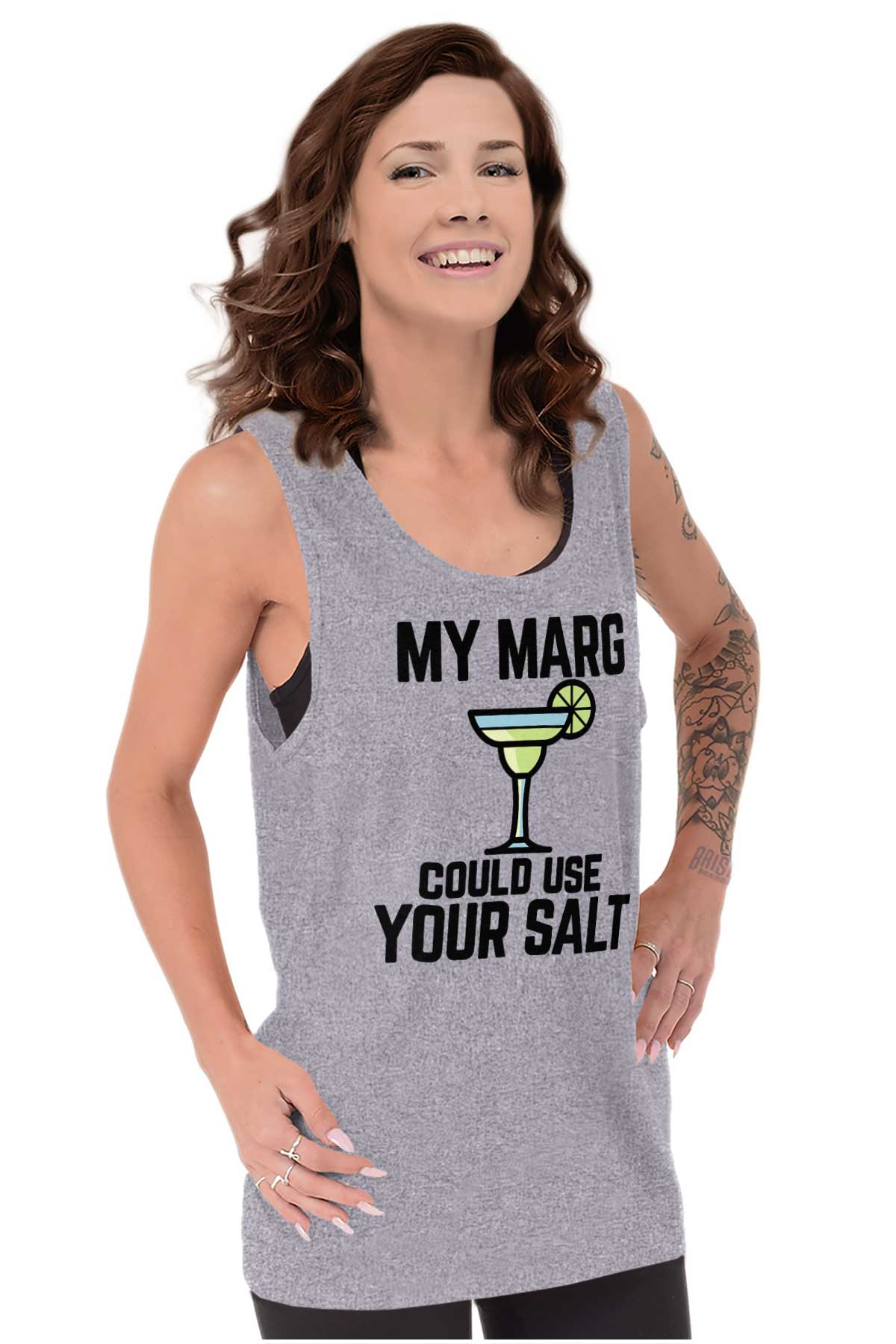 My Margarita Could Use Your Salt Tank Top T Shirts Men Women Brisco ...