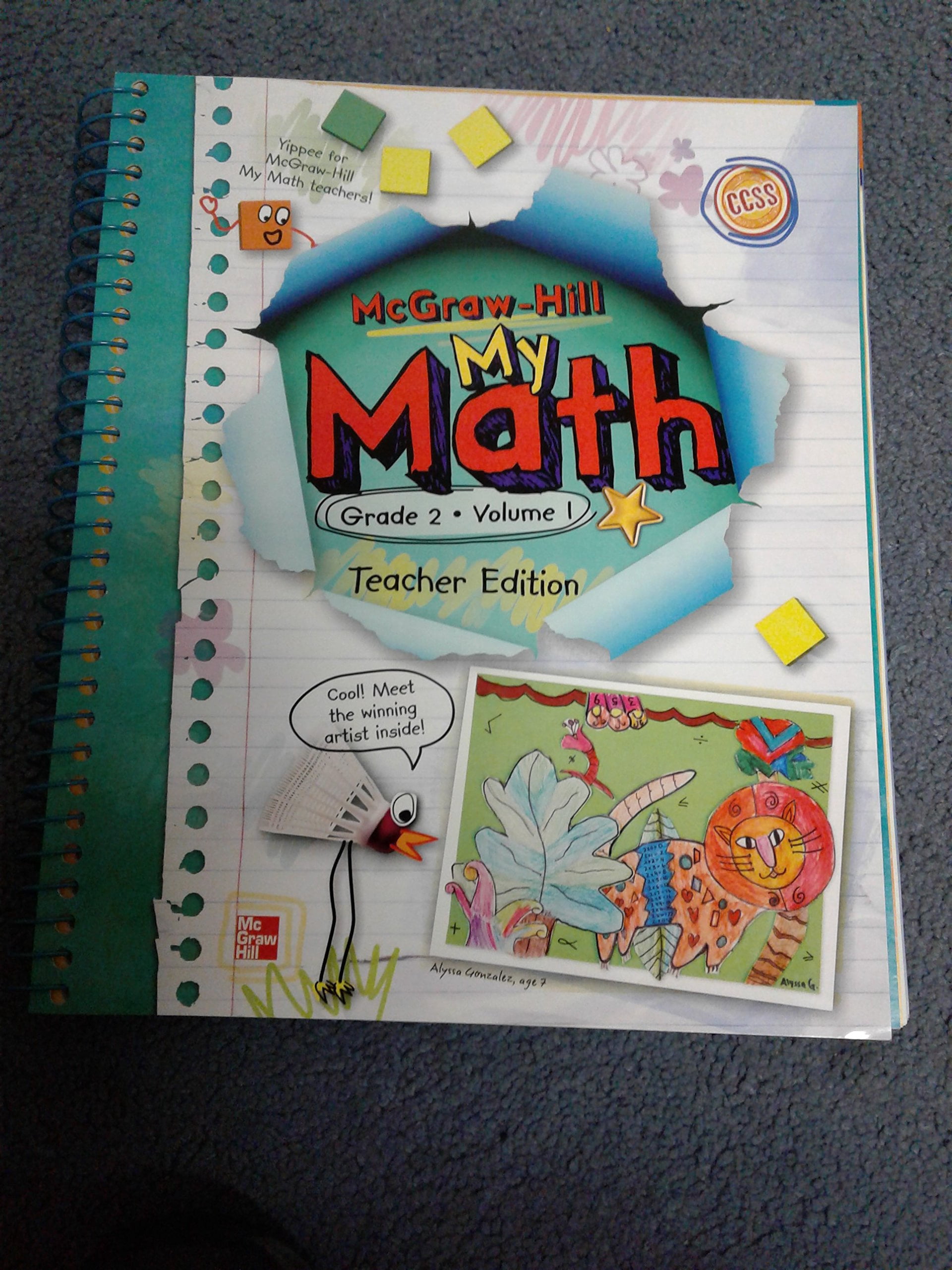 Pre-Owned My Math Grade 2 Volume 1, Teachers Edition - Walmart.com