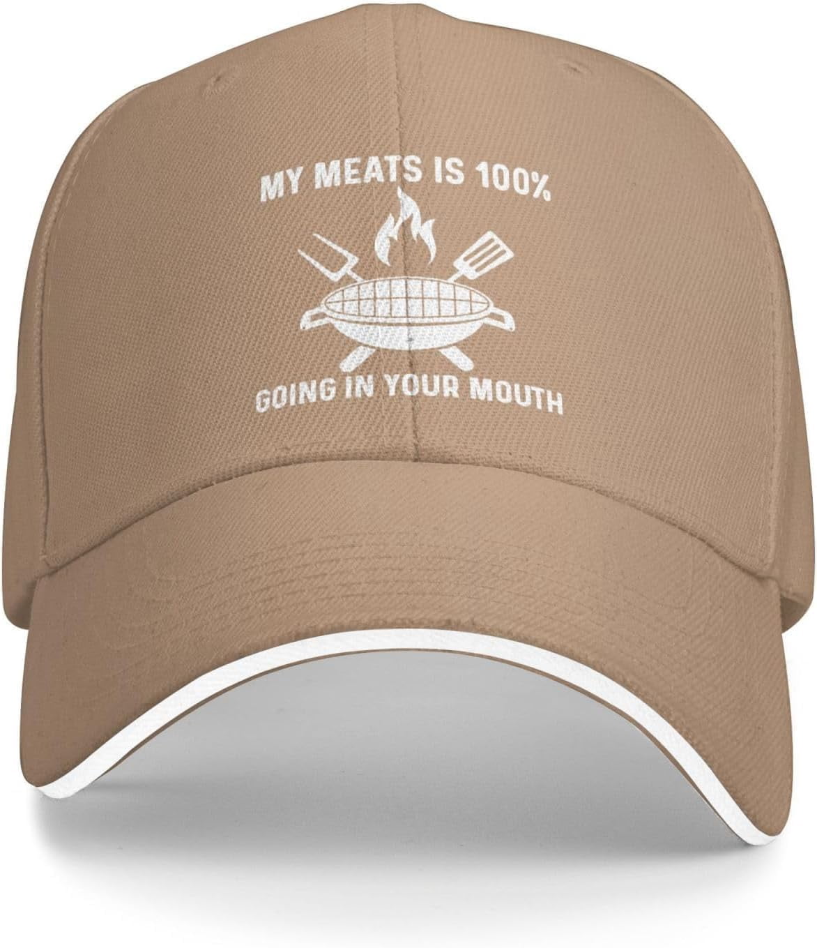 My Meats is 100% Going in Your Mouth Hat for Men Dad Hats Vintage Hats ...