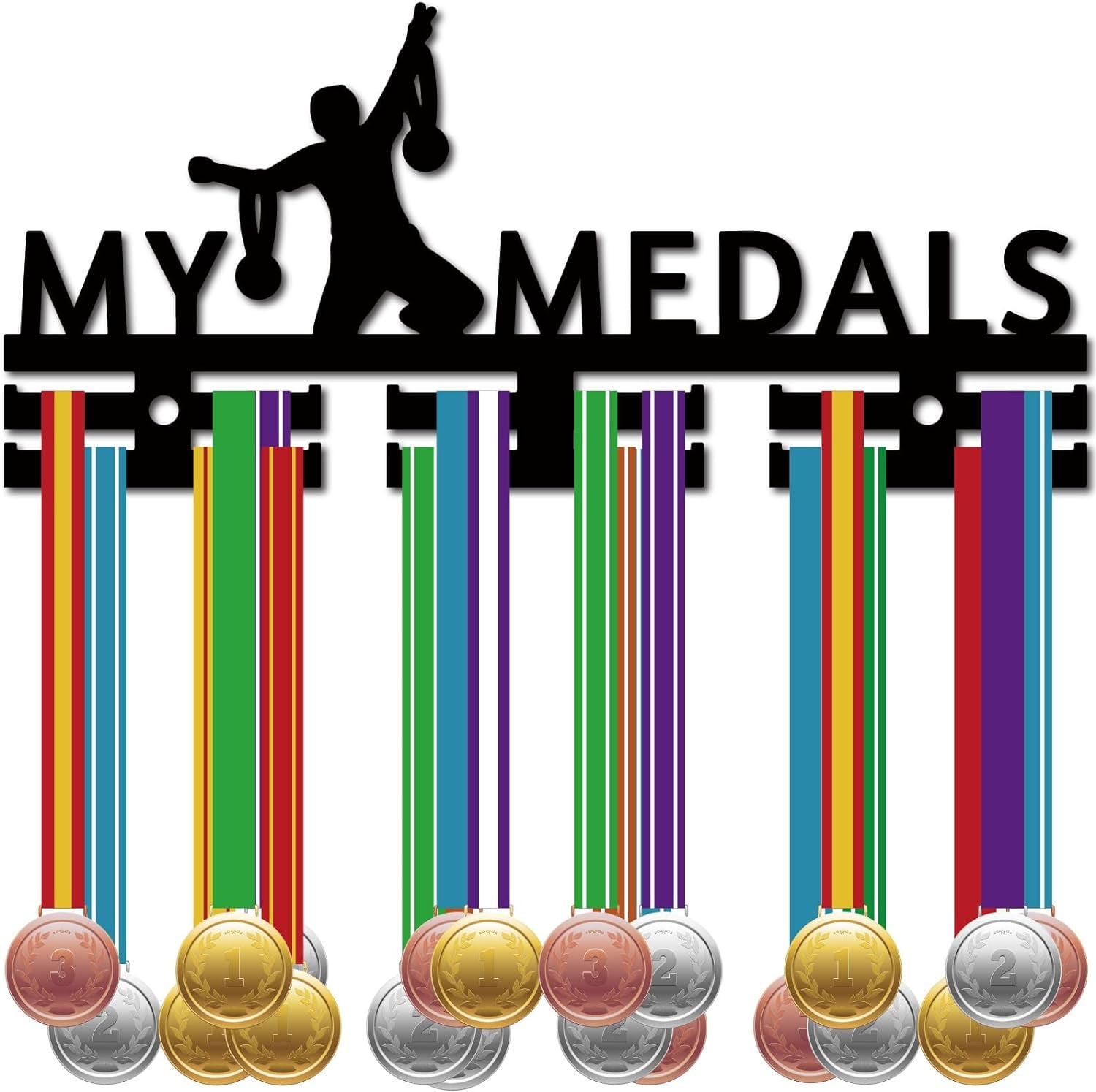 My Medals Medal Holder Medal Hangers Display Acrylic Medal Rack Sports ...