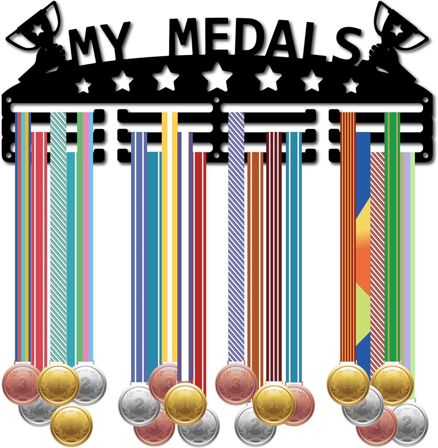 My Medals Medal Holder Running Medal Hanger Display Sports Marathon ...