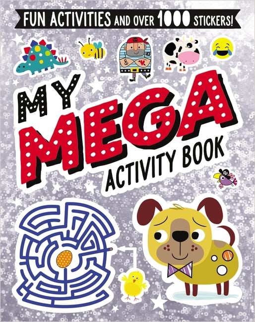 My Mega Sticker Book: My Mega Activity Book (Paperback) - Walmart.com