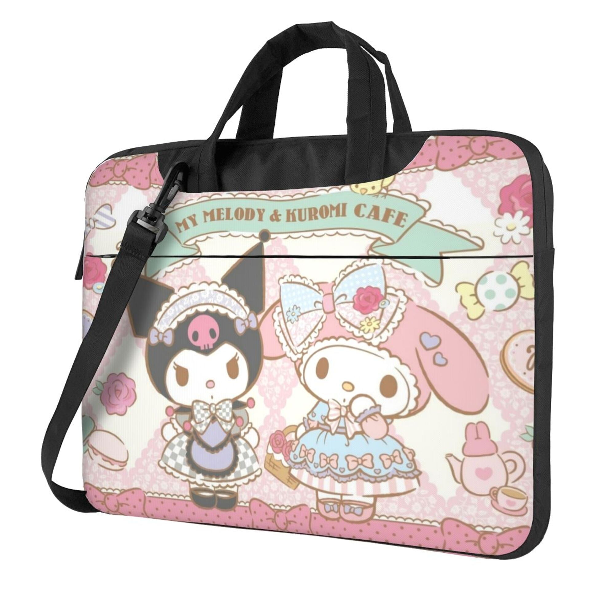 My Melody And Kuromi Laptop Bag Laptop Case Computer Notebook Briefcase ...