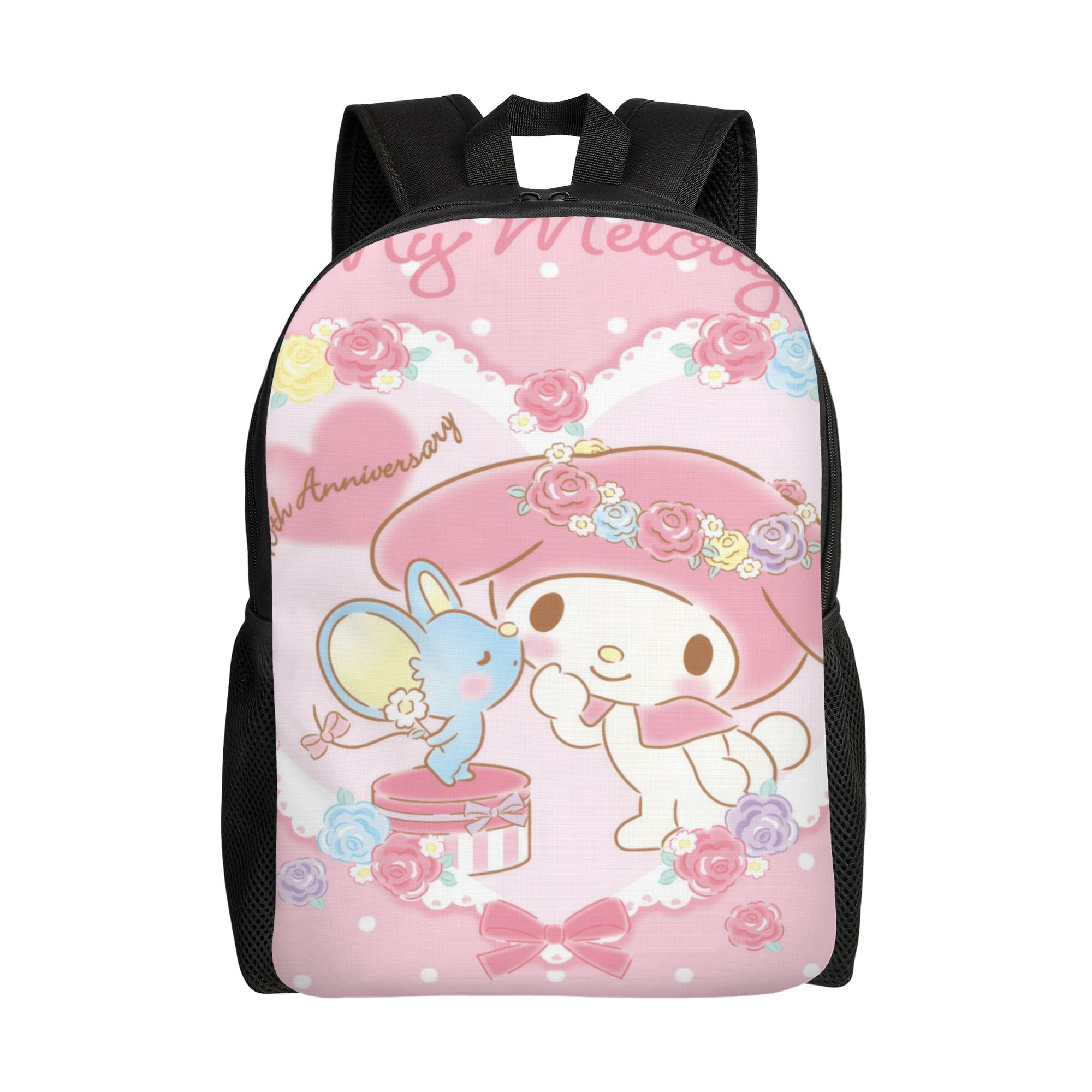 My Melody Backpack Printed Travel Backpack For Daily Work Sports ...