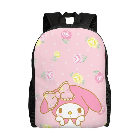 My Melody Backpack Simple Lightweight Casual Backpack Travel Backpack ...