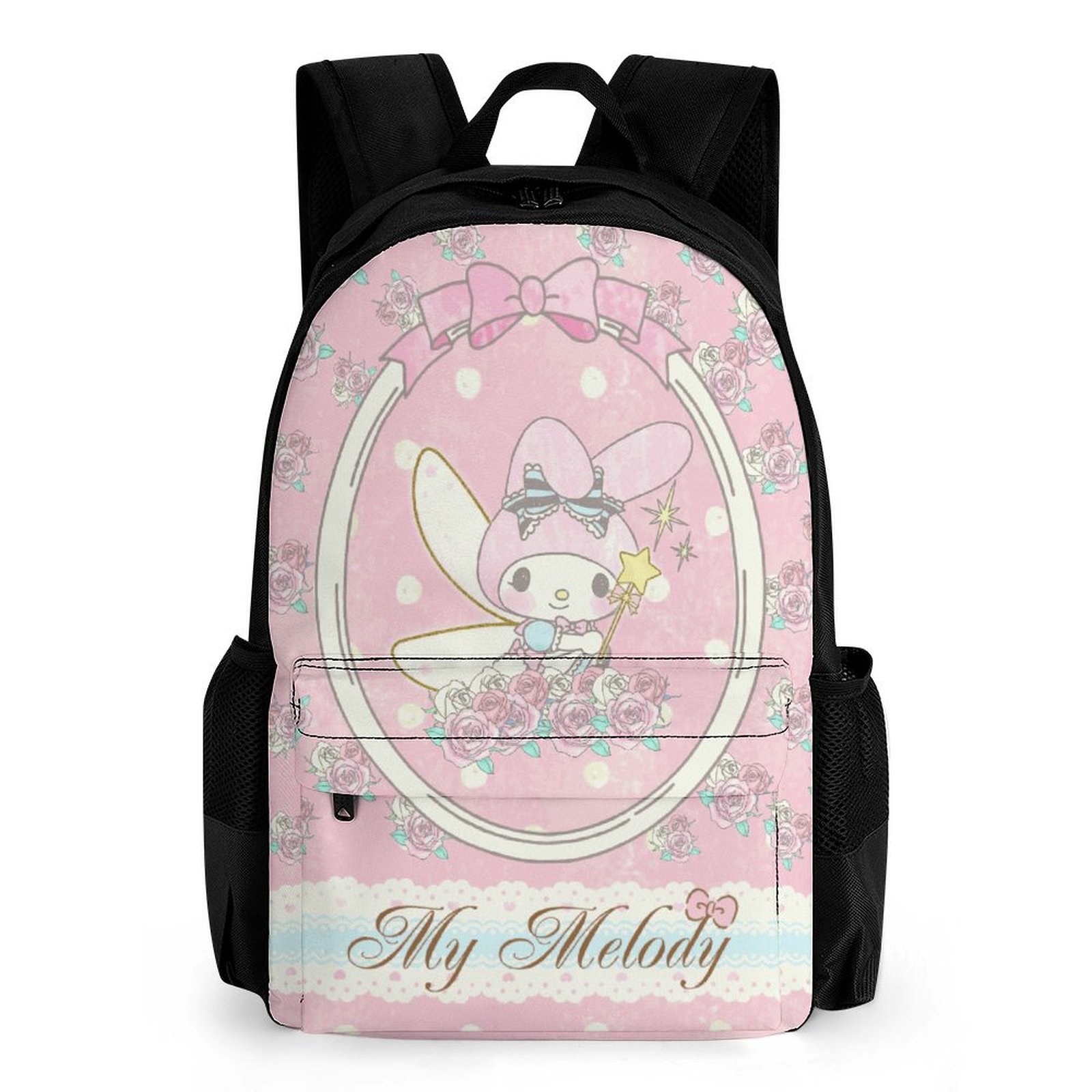 My Melody Backpack with Adjustable Straps, Multiple Pockets Backpack ...