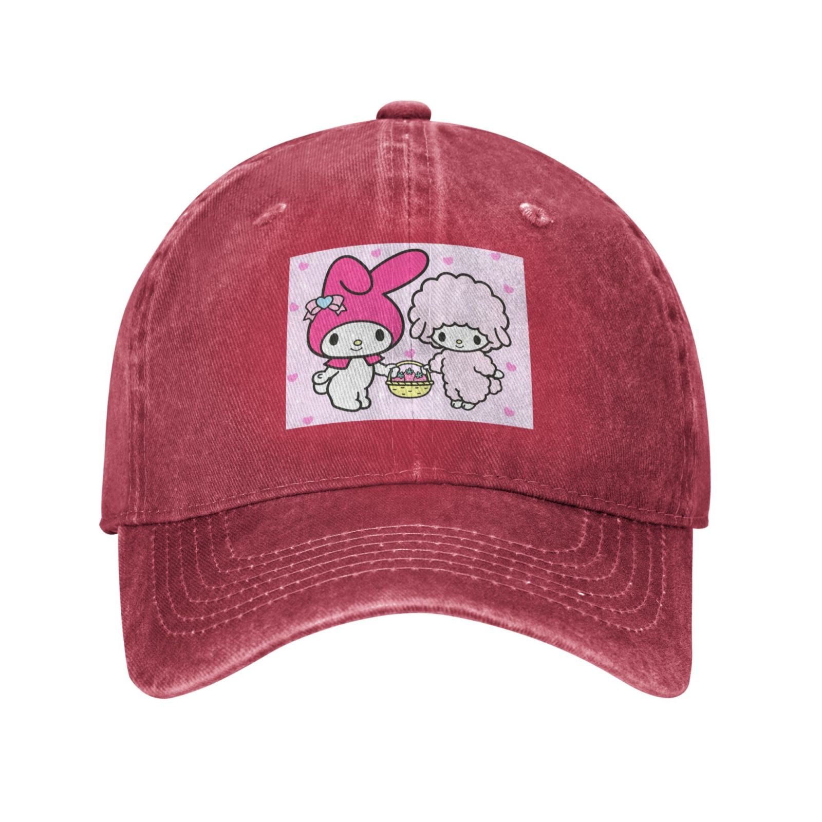 My Melody Baseball Cap Men Women Fashion Classic Adjustable Plain Hat ...