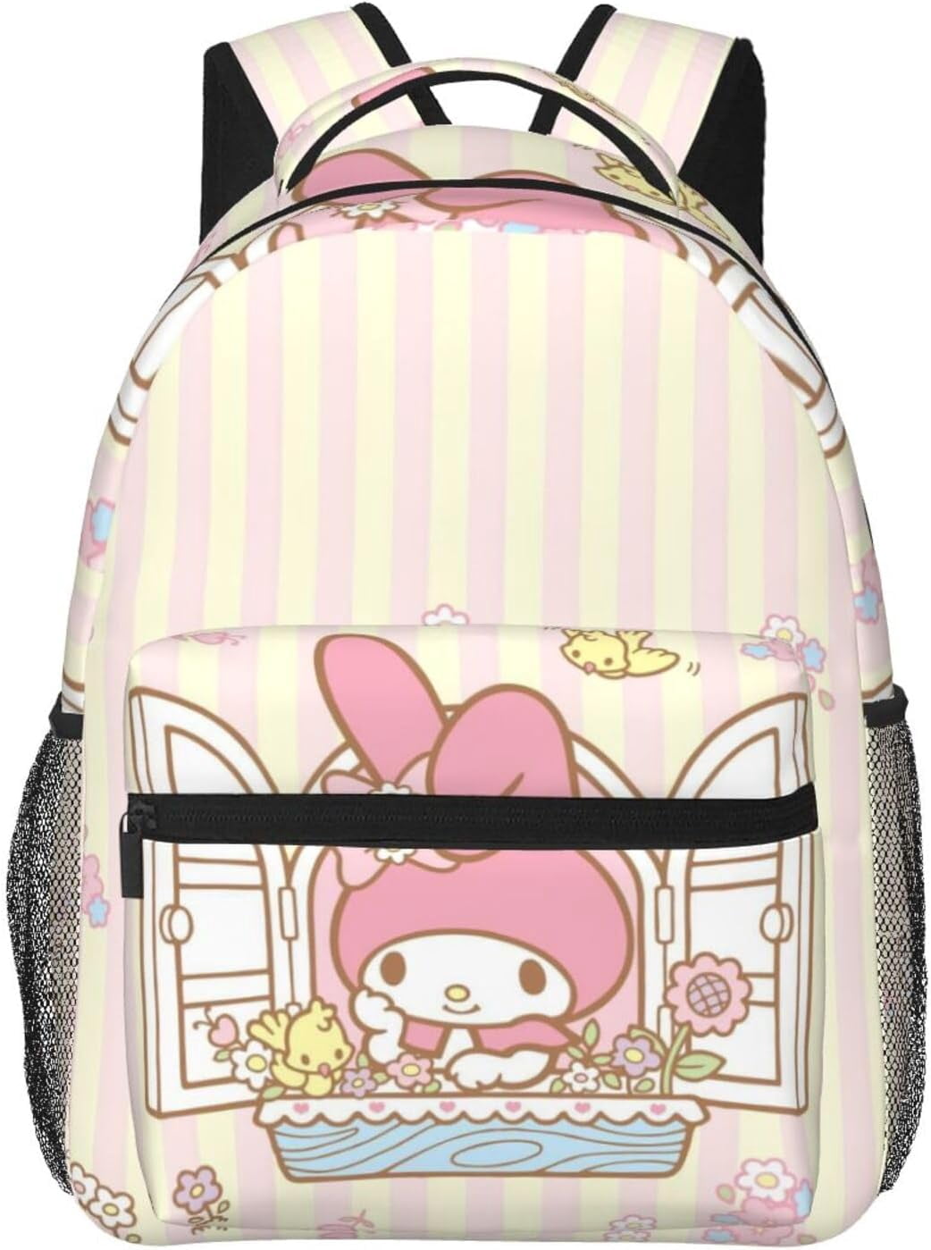 My Melody Bunny Backpack Cartoon My Melody Bunny 3d Pattern Printed ...