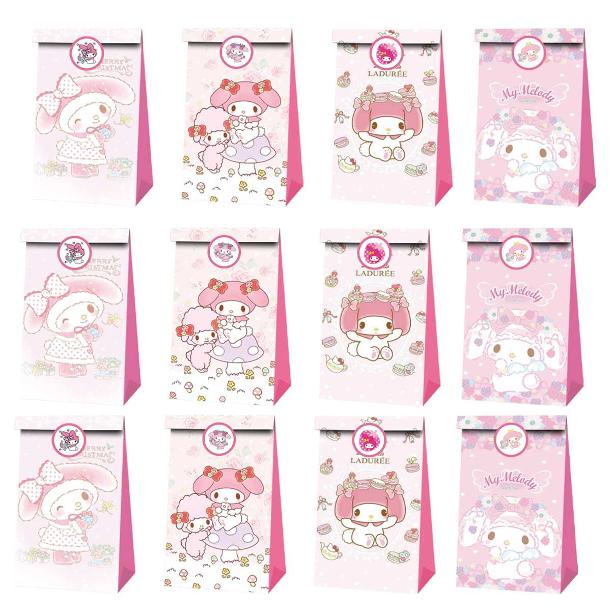 My Melody Candy Bags Birthday Goodie Party Favor Decorations Treat ...