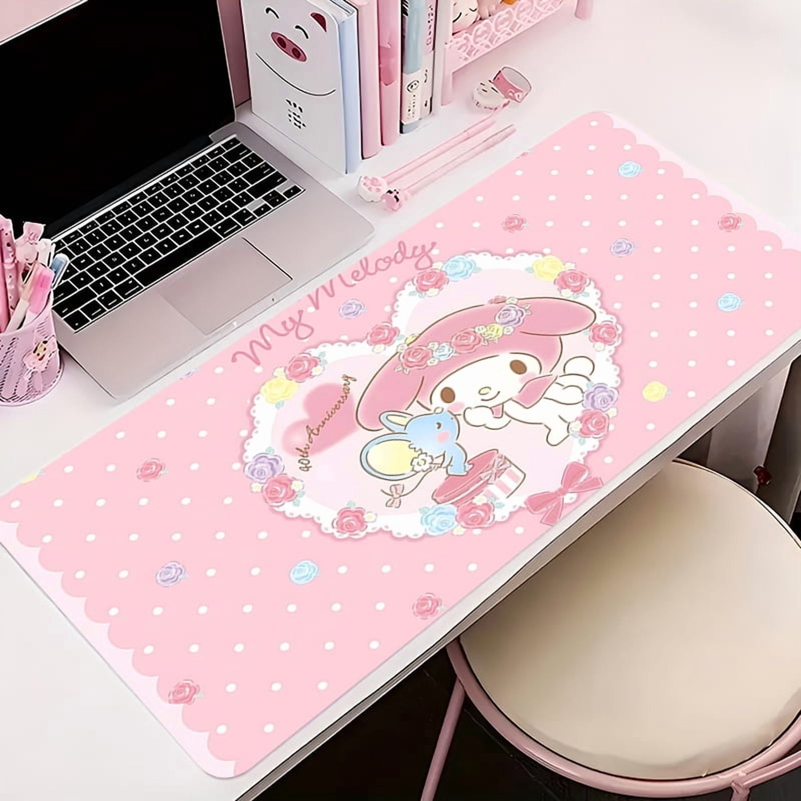 My Melody Cartoon Cute Sanrio Mouse Pad Accessories Table Mat Home ...