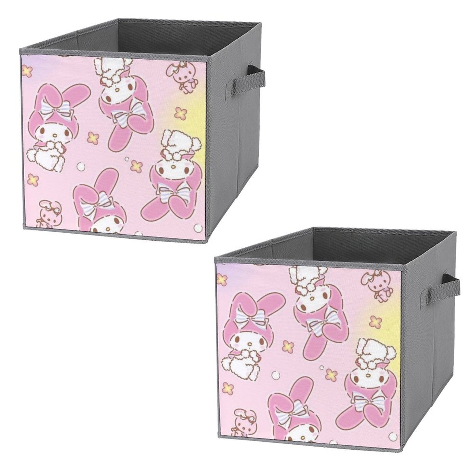 My Melody Children's folding storage box 2PCS - Walmart.com