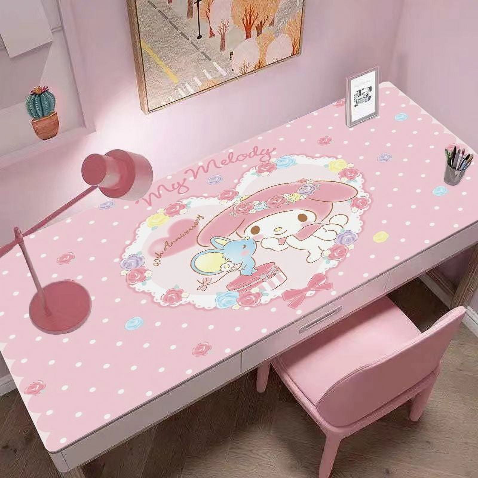 My Melody Cinnamoroll Anime Kawaii Sanrio Desk Mat Students Cute Kuromi ...