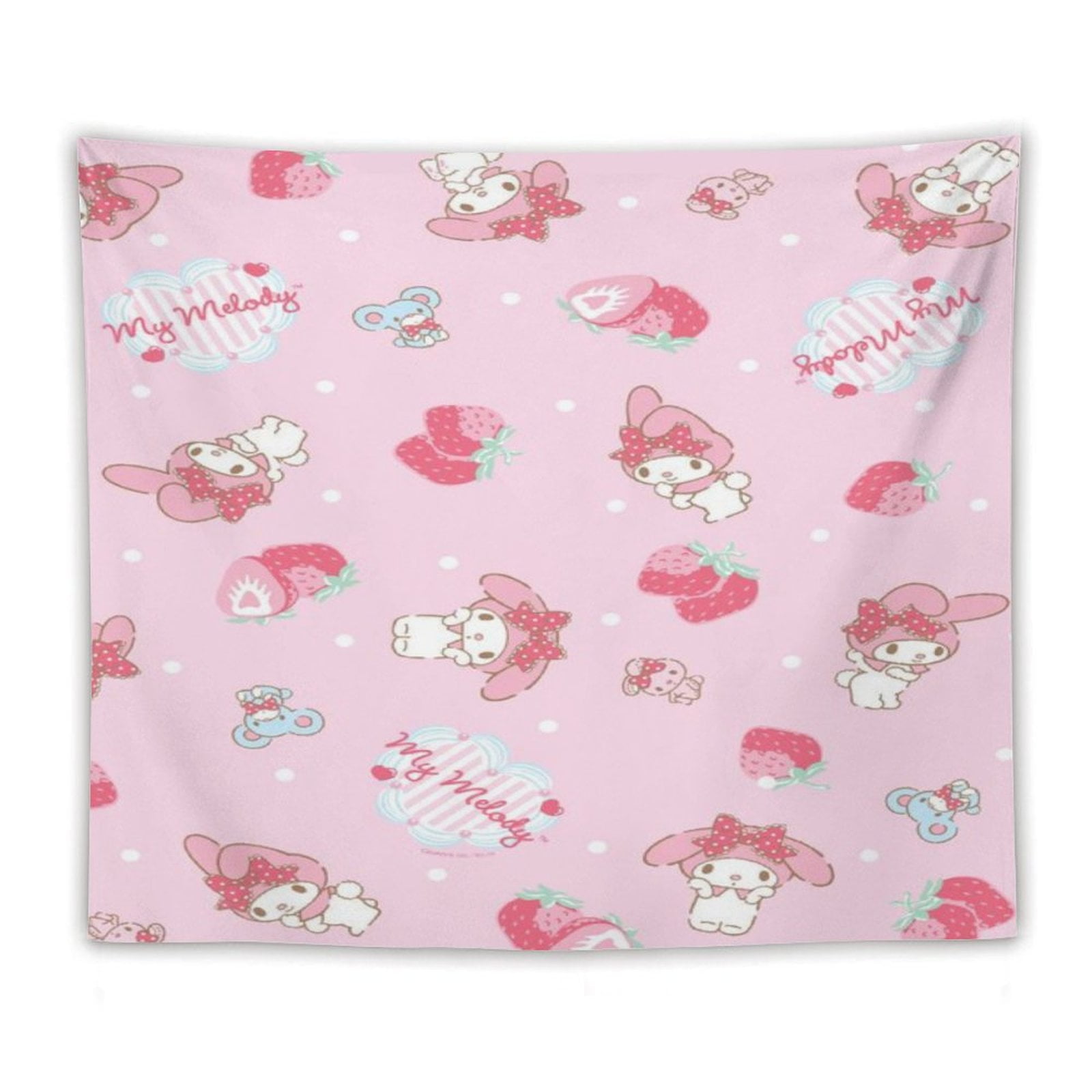 My Melody Fashion Tapestries Living Room Bedroom Decor Tapesty Wall ...