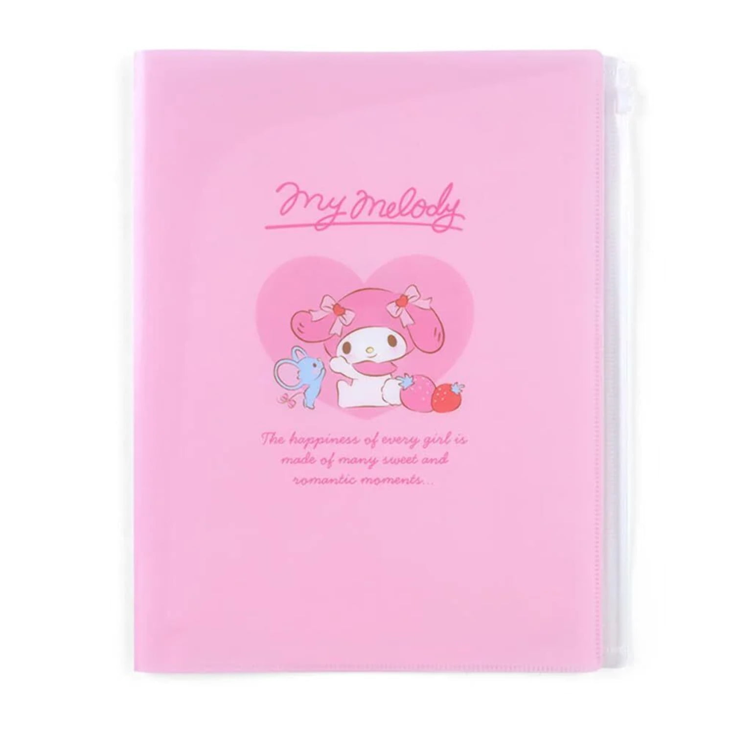My Melody File Folder with Zipper 6-Pockets Sanrio Japan - Walmart.com