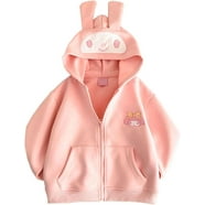 Harley-Davidson Girls' Pink Glitter Skull Hoodie, Little Girls Size 5 - Walmart.com