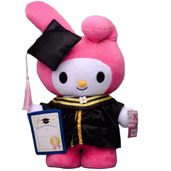 My Melody Graduation Large Plush Doll 13" (30cm) Graduation Plush Gift ...