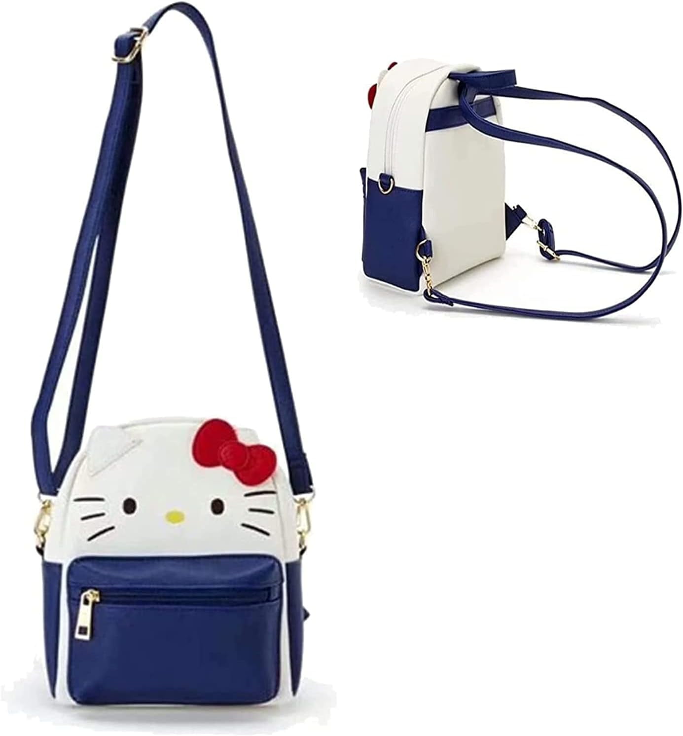 My Melody Hello Kitty Anime Cosplay Doll Handbag for Girls Fans Leather ...
