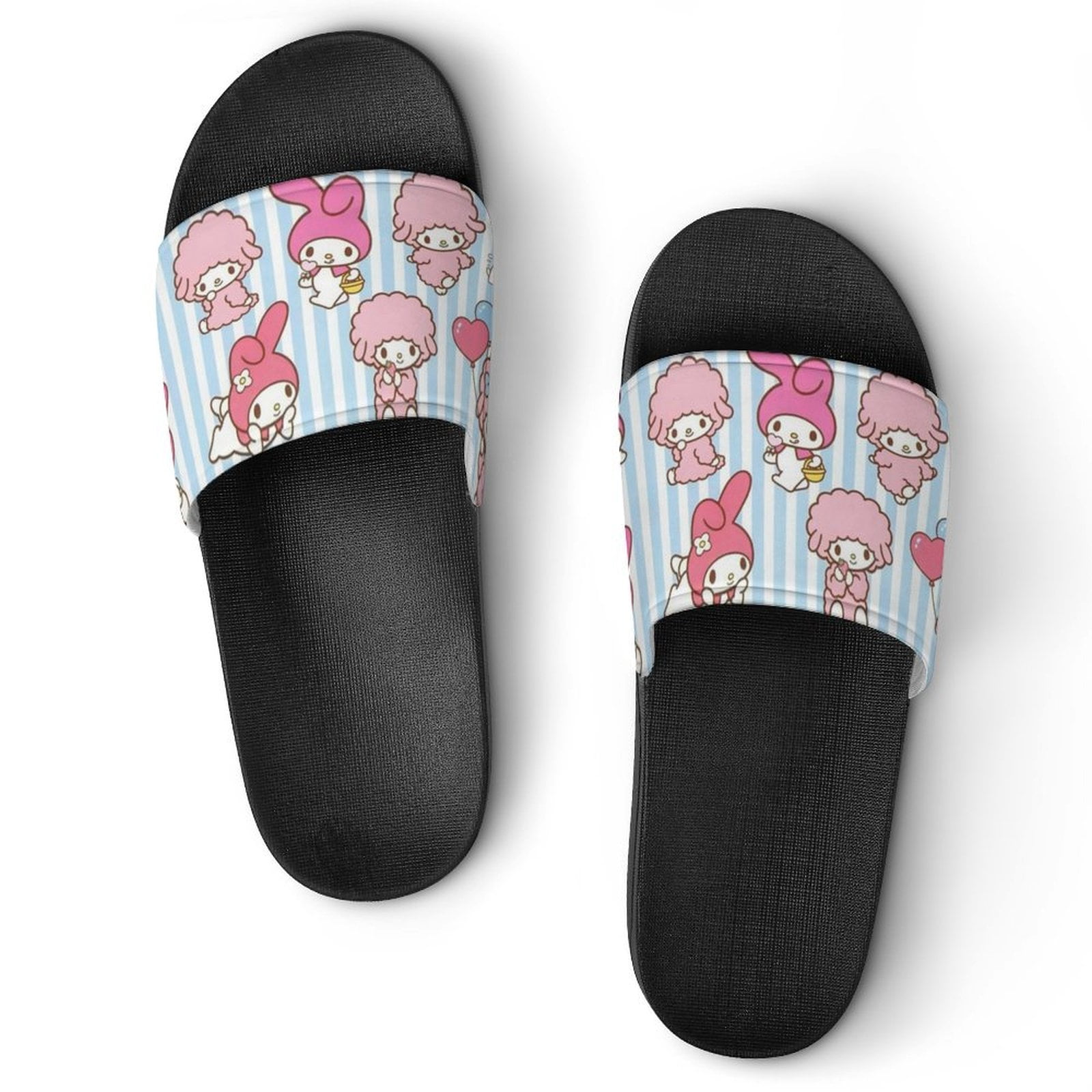 My Melody Home Slippers Non Slip Bathroom Open Toe Shoes Lightweight ...