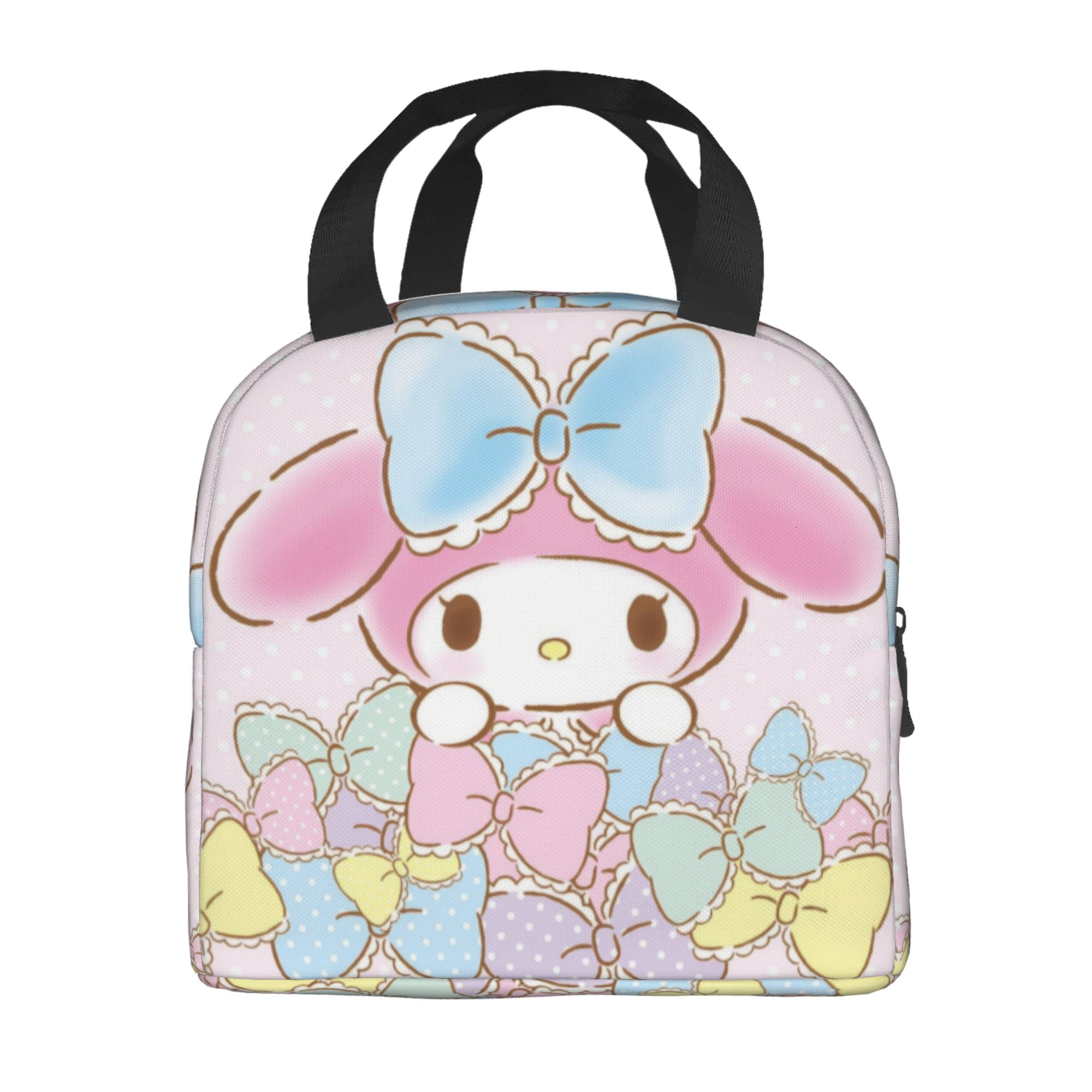My Melody Insulated Lunch Bag, Reusable Lunch Box Container Waterproof ...
