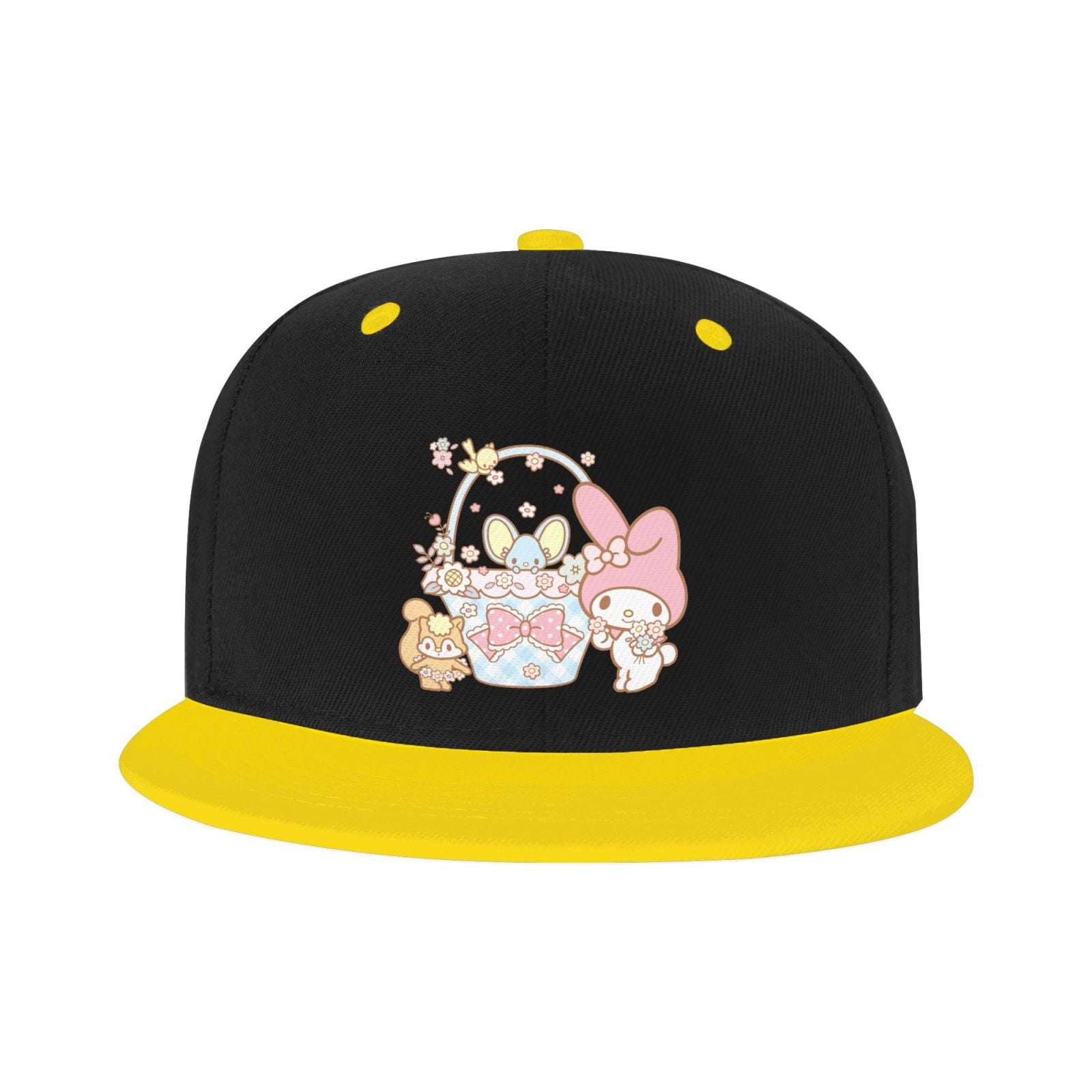 My Melody Kid'S Cartoon Baseball Cap,Adjustable Hip Hop Hat Flat Brim ...