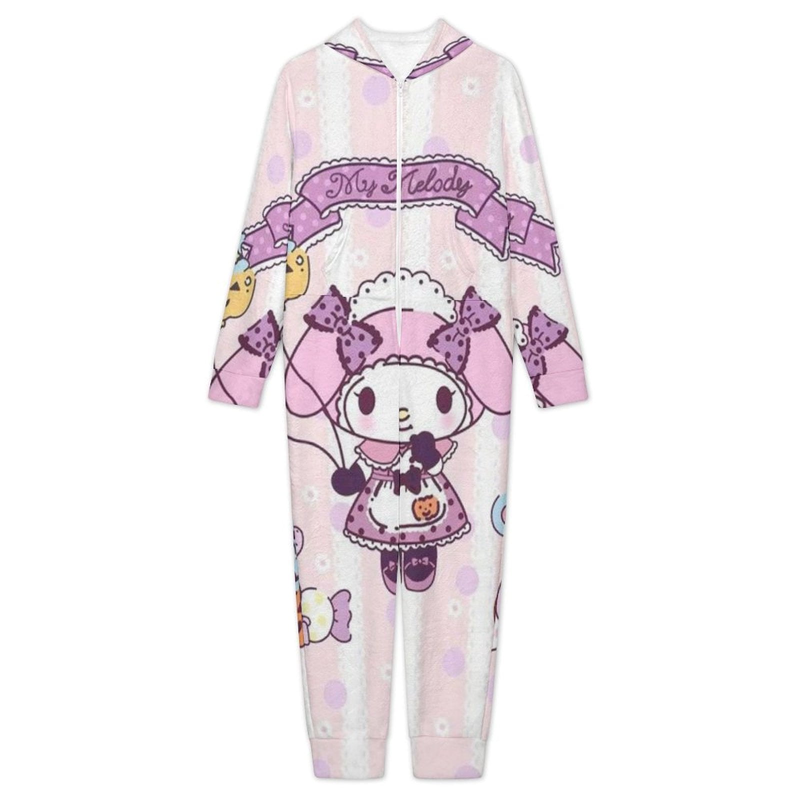 My Melody Kids One-piece Pajamas Cartoon for Girls - Walmart.com