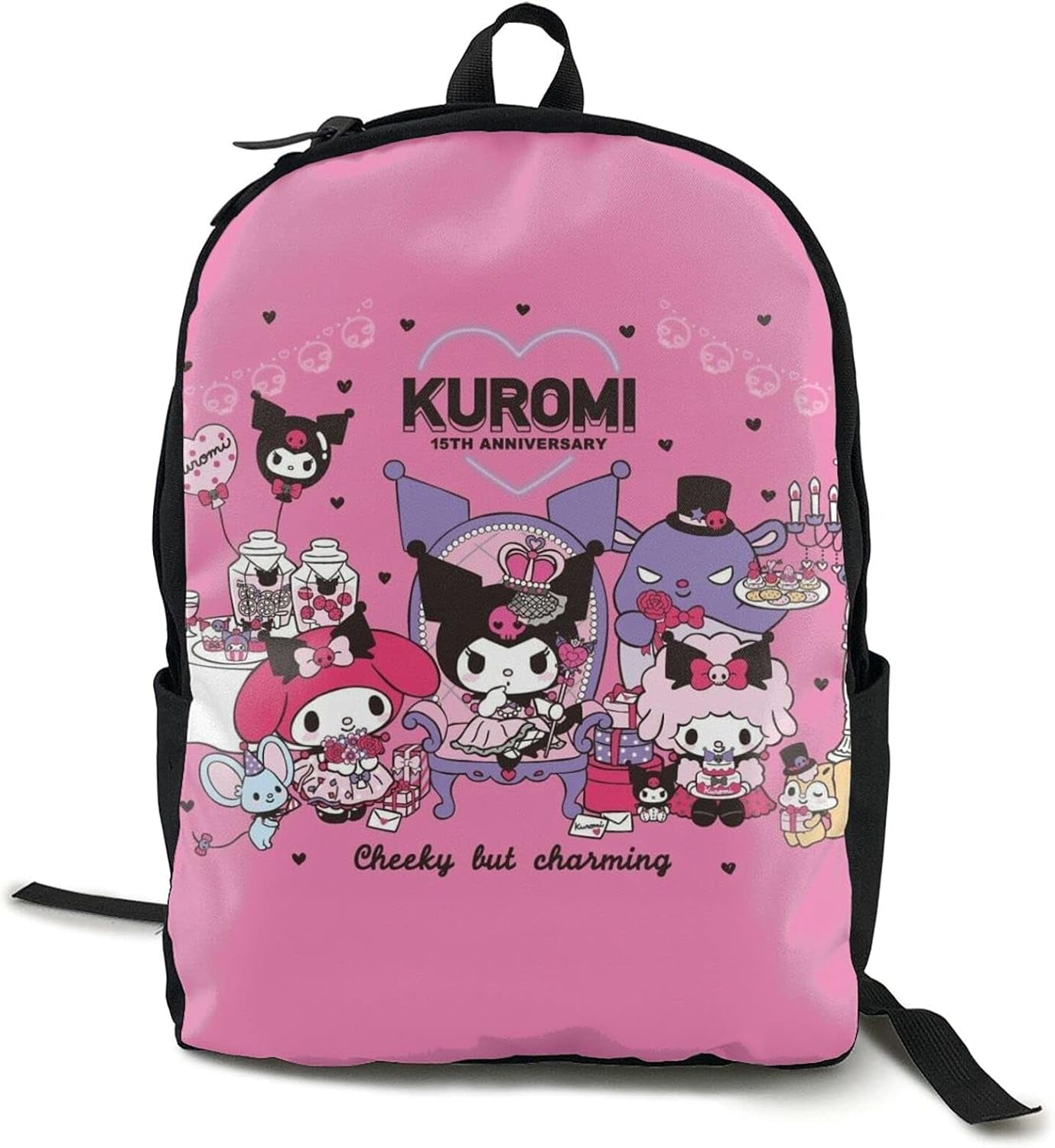 My Melody Kuromi Backpack Multifunctional Oversized Water-Resistant ...