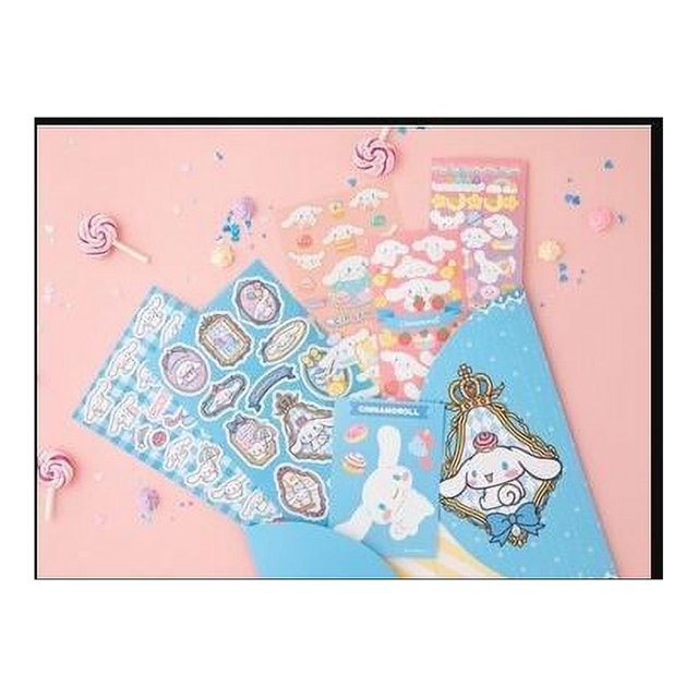 My Melody Kuromi Cute Kitty Cinnamoroll Pompompurin Stickers Diary ...