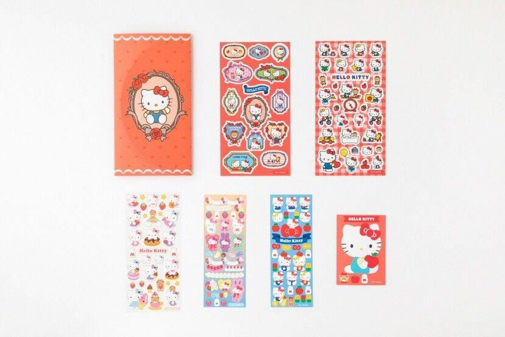 My Melody Kuromi Hello Kitty Cinnamoroll Pompompurin Stickers Diary ...