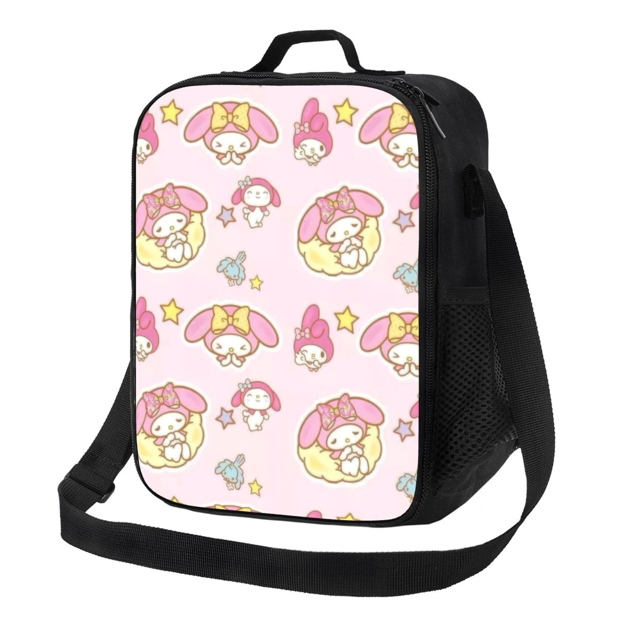 My Melody Lunch Bag, Insulated Shoulder Lunch Box Reusable Tote Bag ...