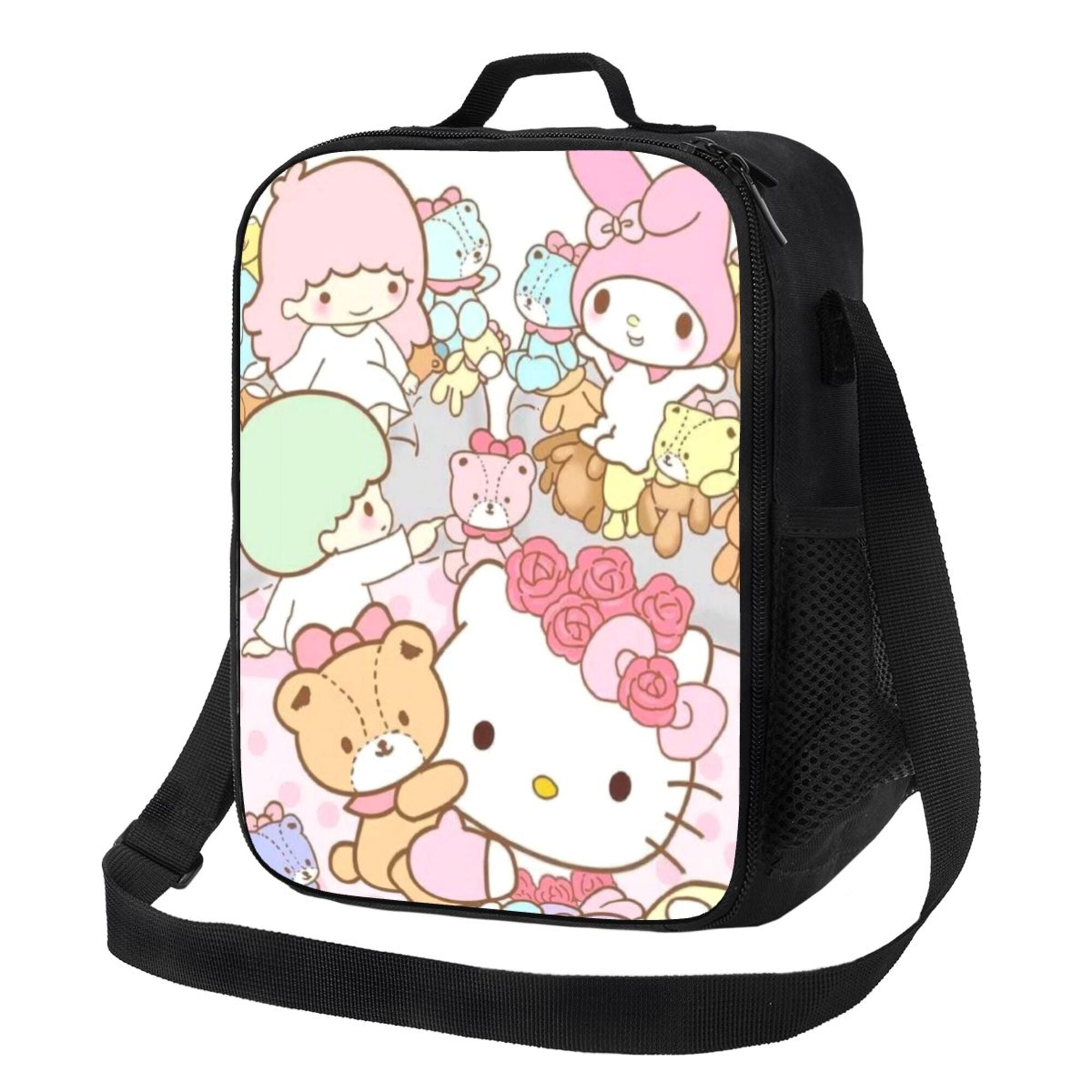 My Melody Lunch Bag, Insulated Shoulder Lunch Box Reusable Tote Bag ...