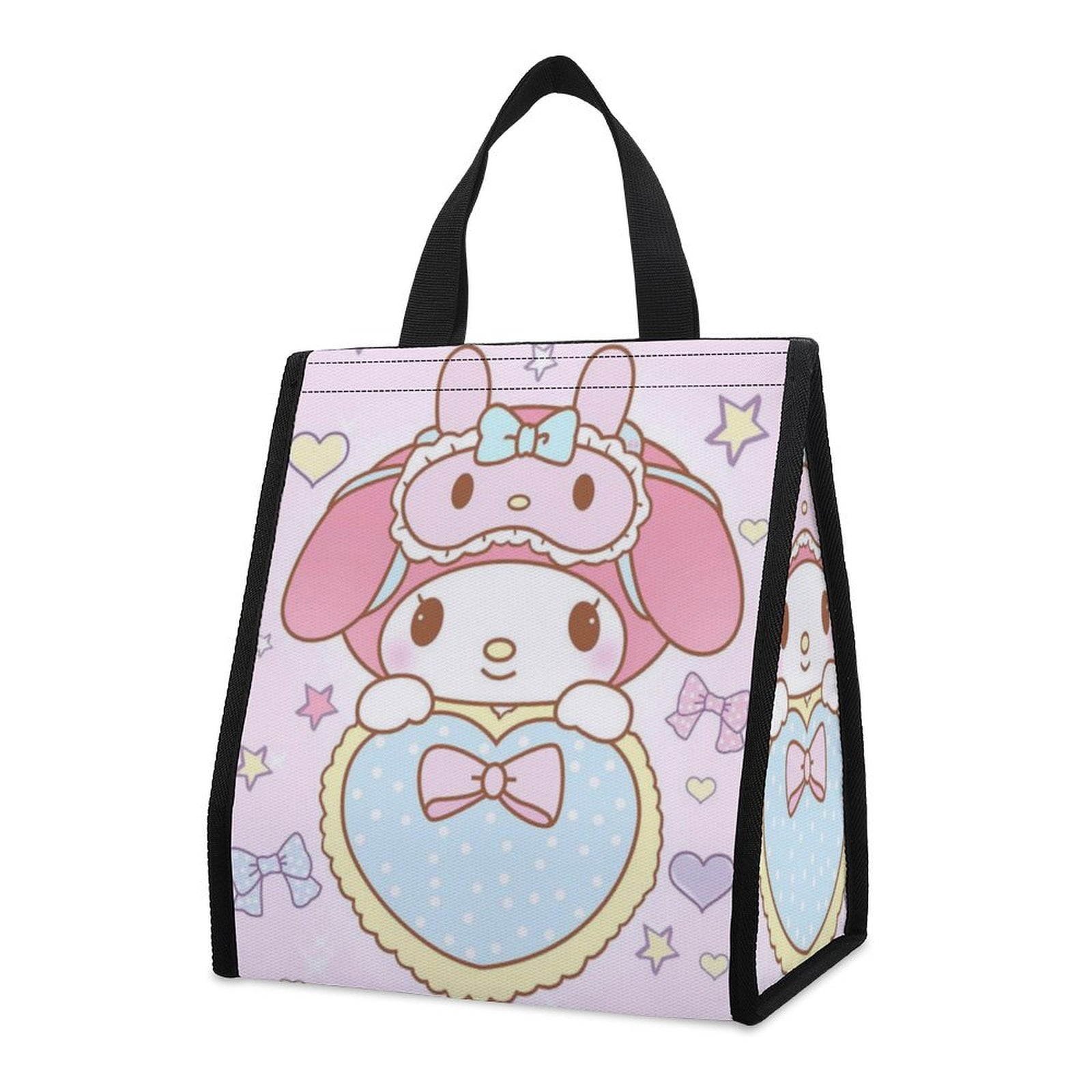 My Melody Lunch Bag Reusable Portable Lunch Tote Thermal Lunch Box ...