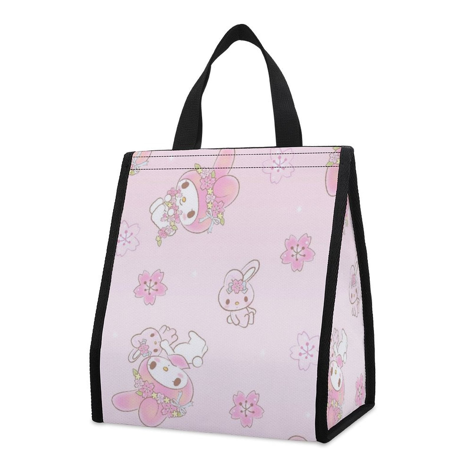 My Melody Lunch Bag Reusable Portable Lunch Tote Thermal Lunch Box ...