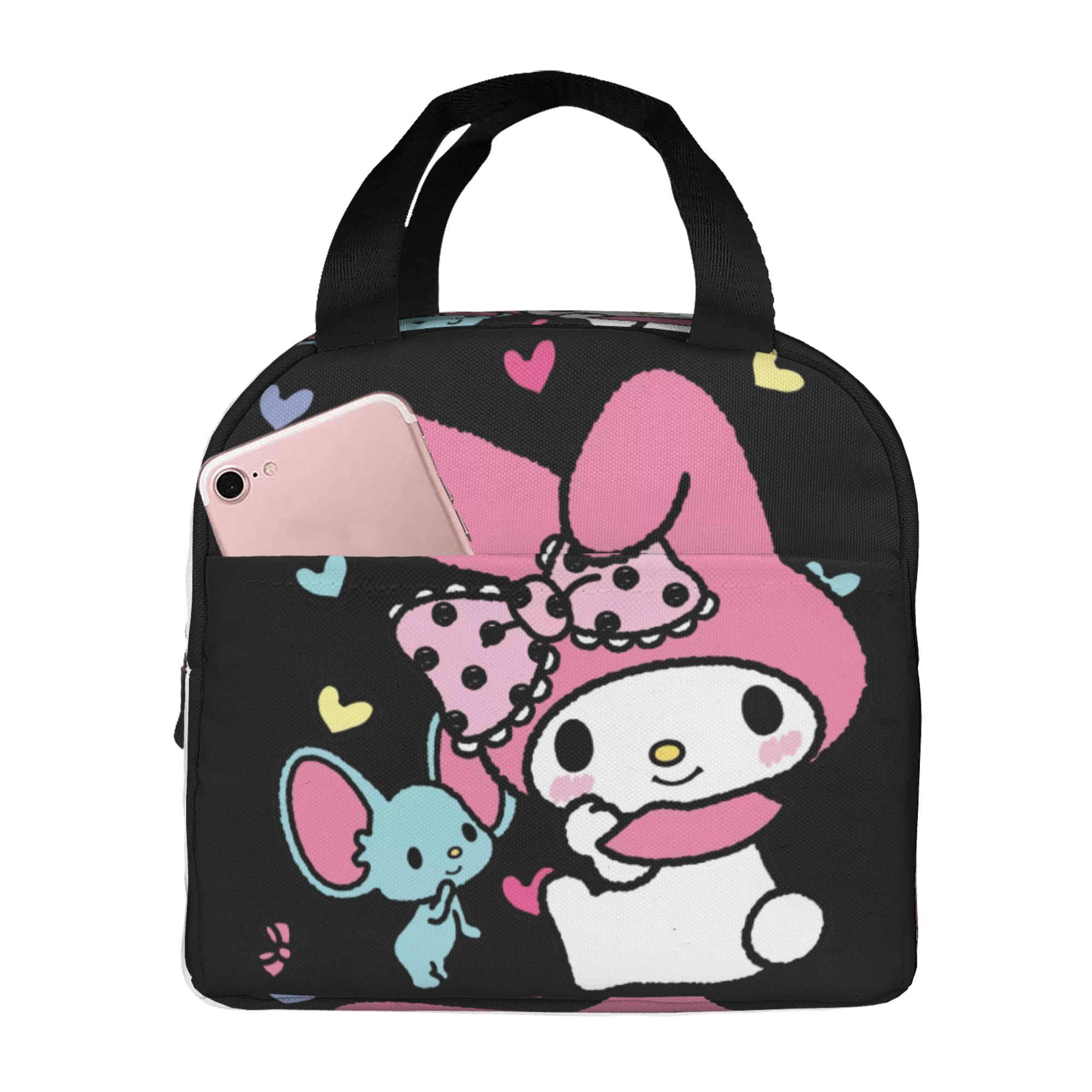 My Melody Lunch Bag Tote Bag Insulated Lunch Box Picnic Beach Fishing ...
