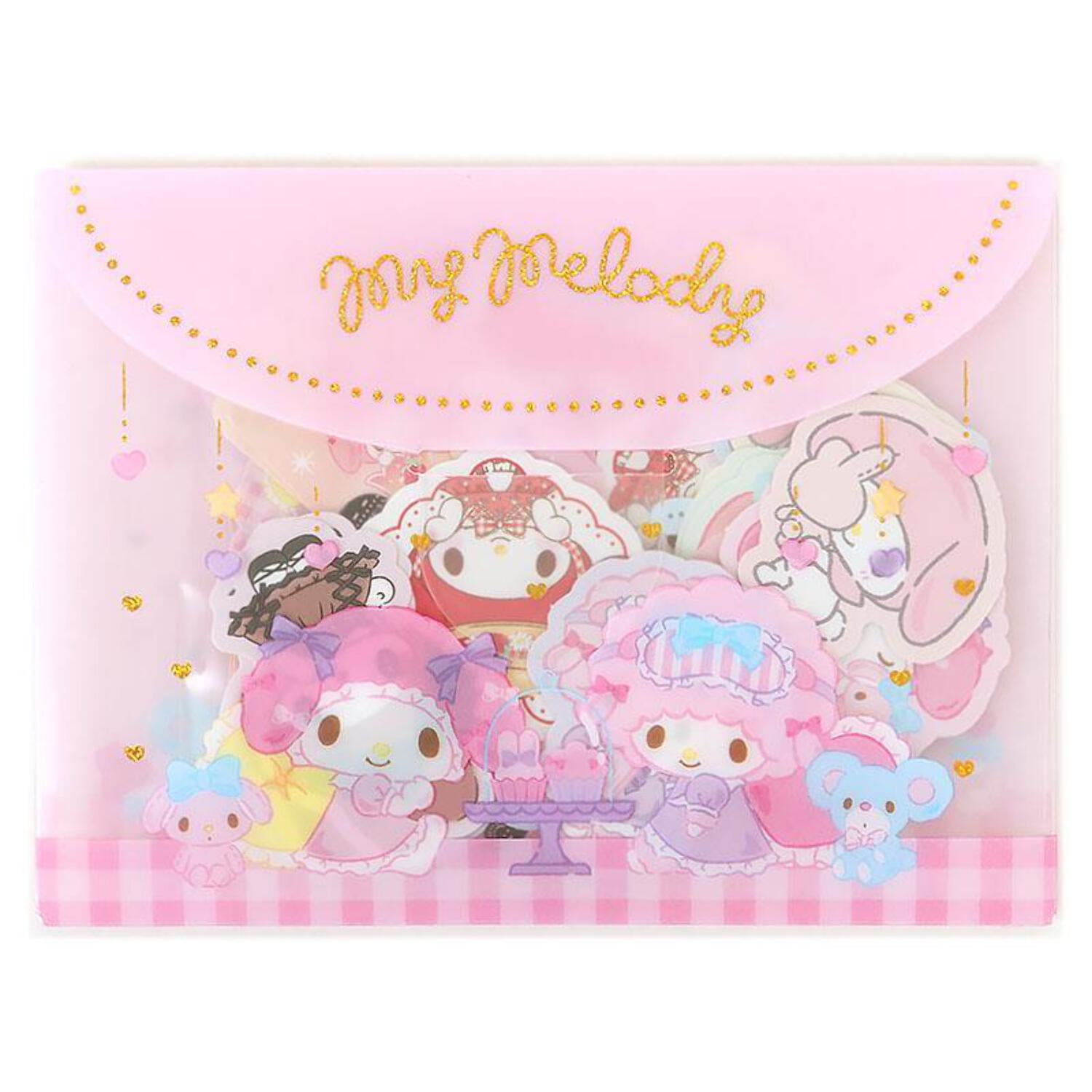 My Melody Mini Sticker Pack 40-Piece Sanrio Classic Series - Walmart.com