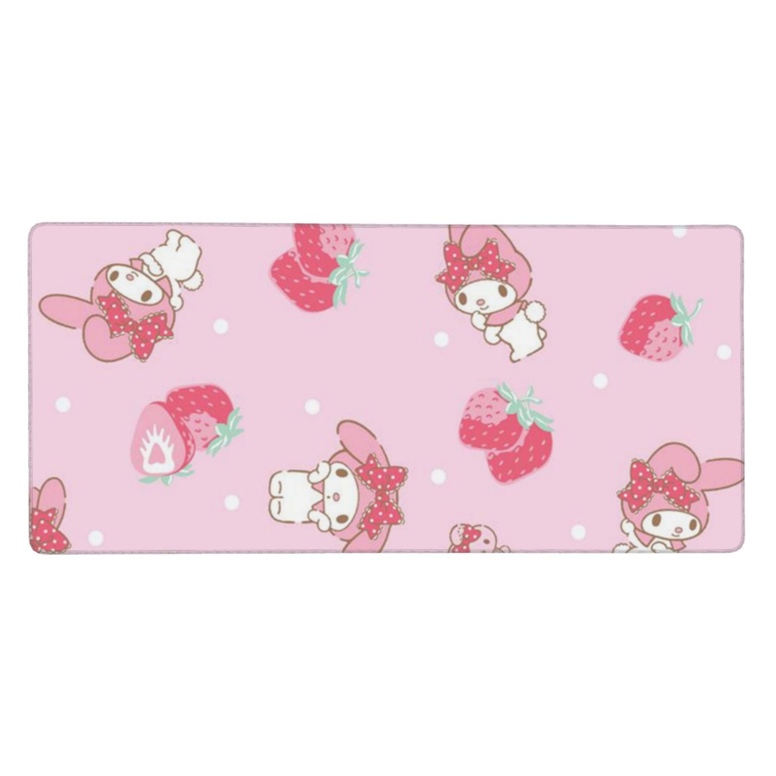 My Melody Mouse Pad Extra Large 16x35.5 Inch Keyboard Mat Anti-Slip ...