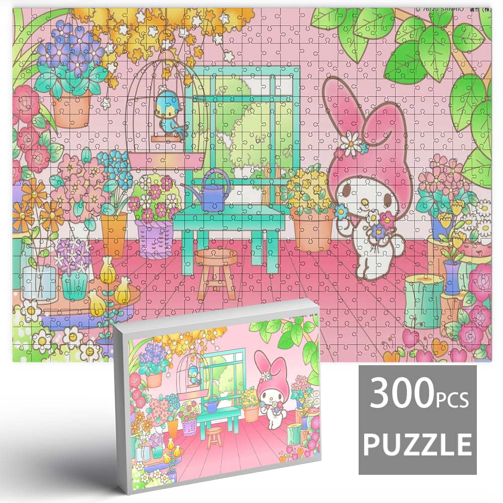 My Melody Puzzles for Adults 300 Pieces Jigsaw Challenging Game Hard ...