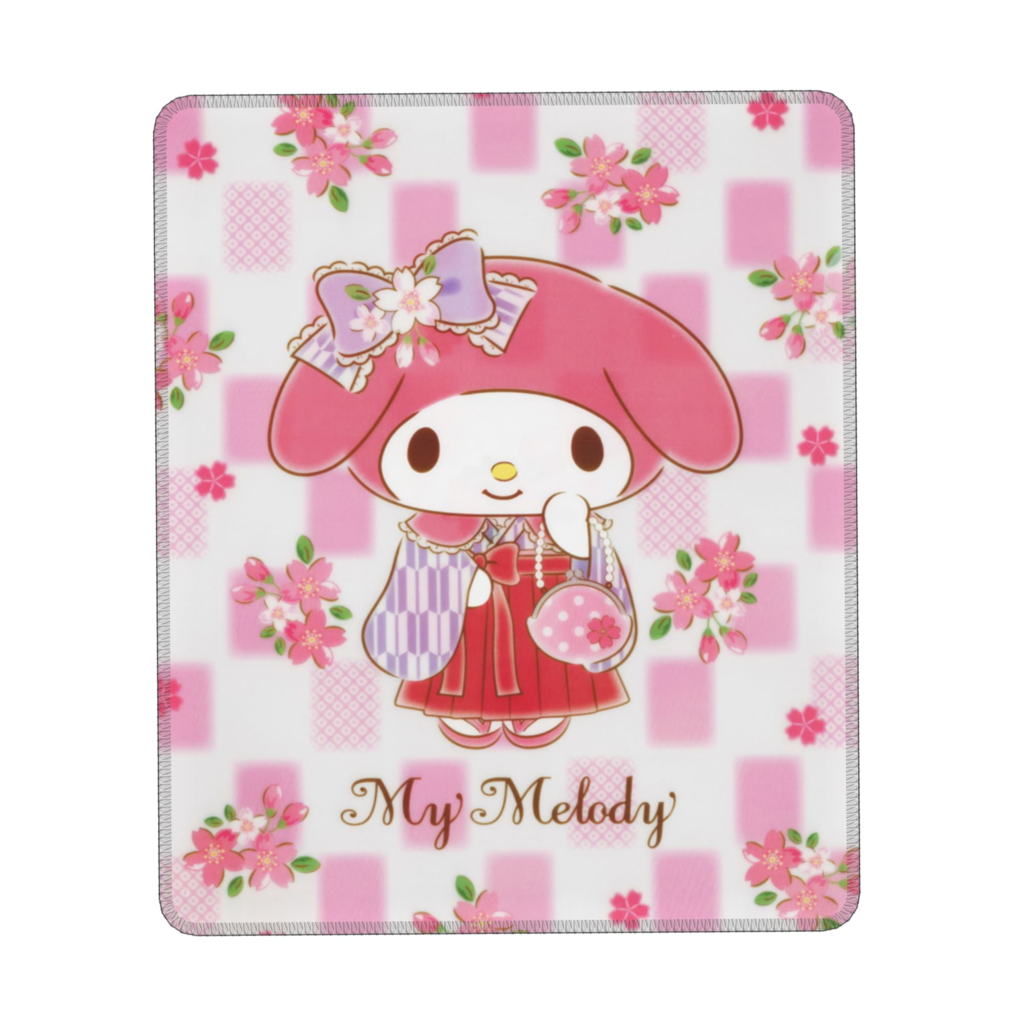 My Melody Rubber Lock Edge Mouse Pad (Vertical) Office Mouse Pad Home ...