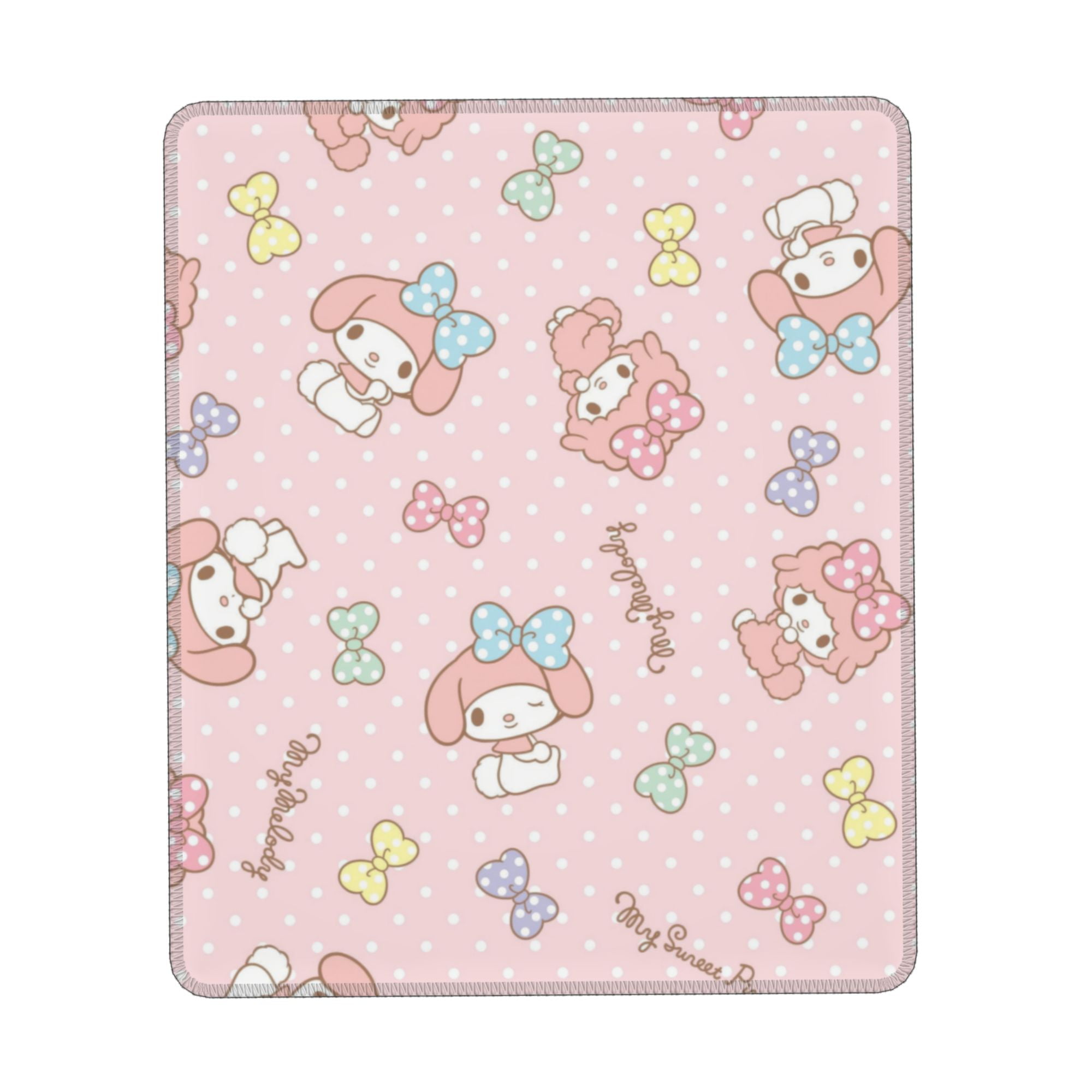 My Melody Rubber Lock Edge Mouse Pad (Vertical) Office Mouse Pad Home ...