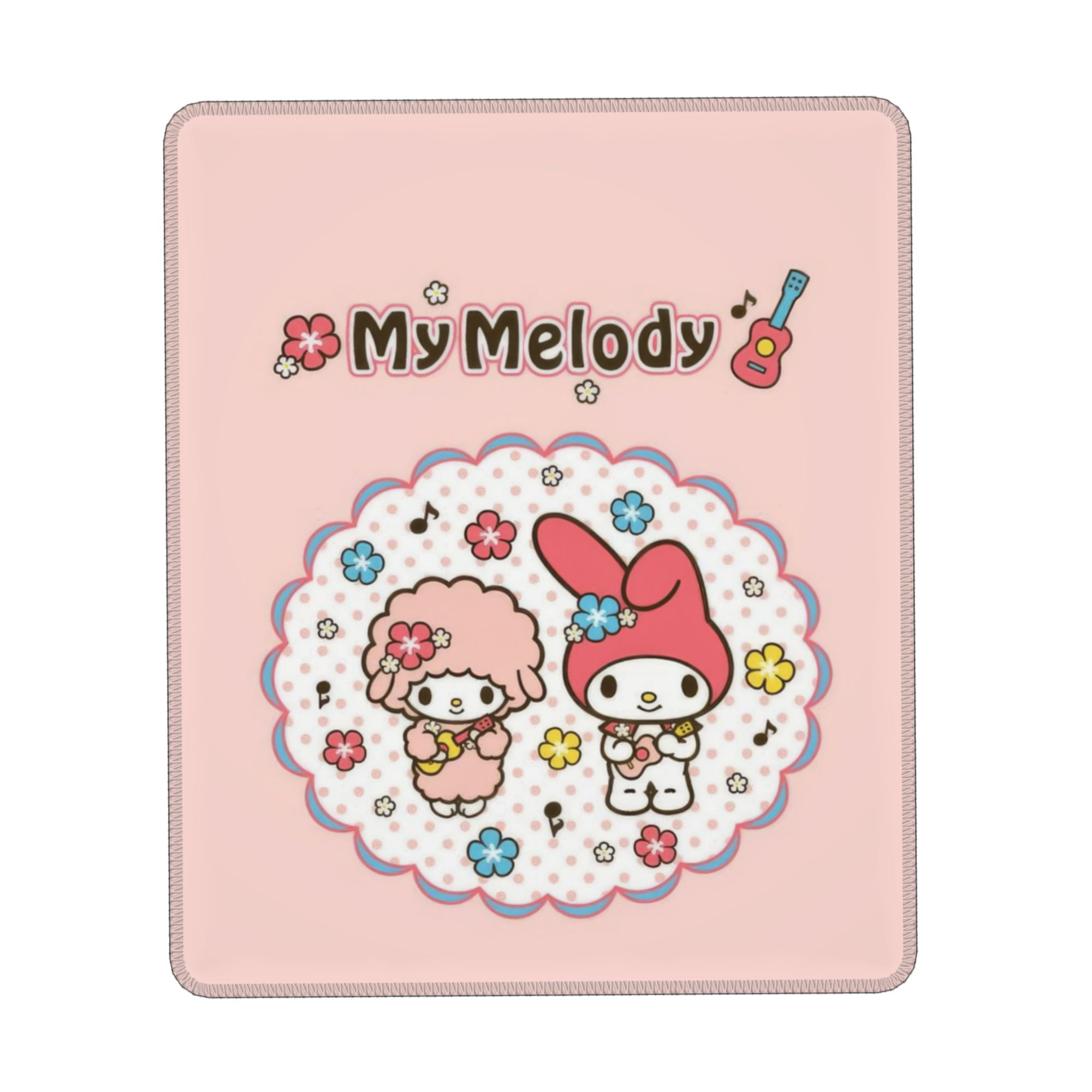 My Melody Rubber Lock Edge Mouse Pad (Vertical) Office Mouse Pad Home ...