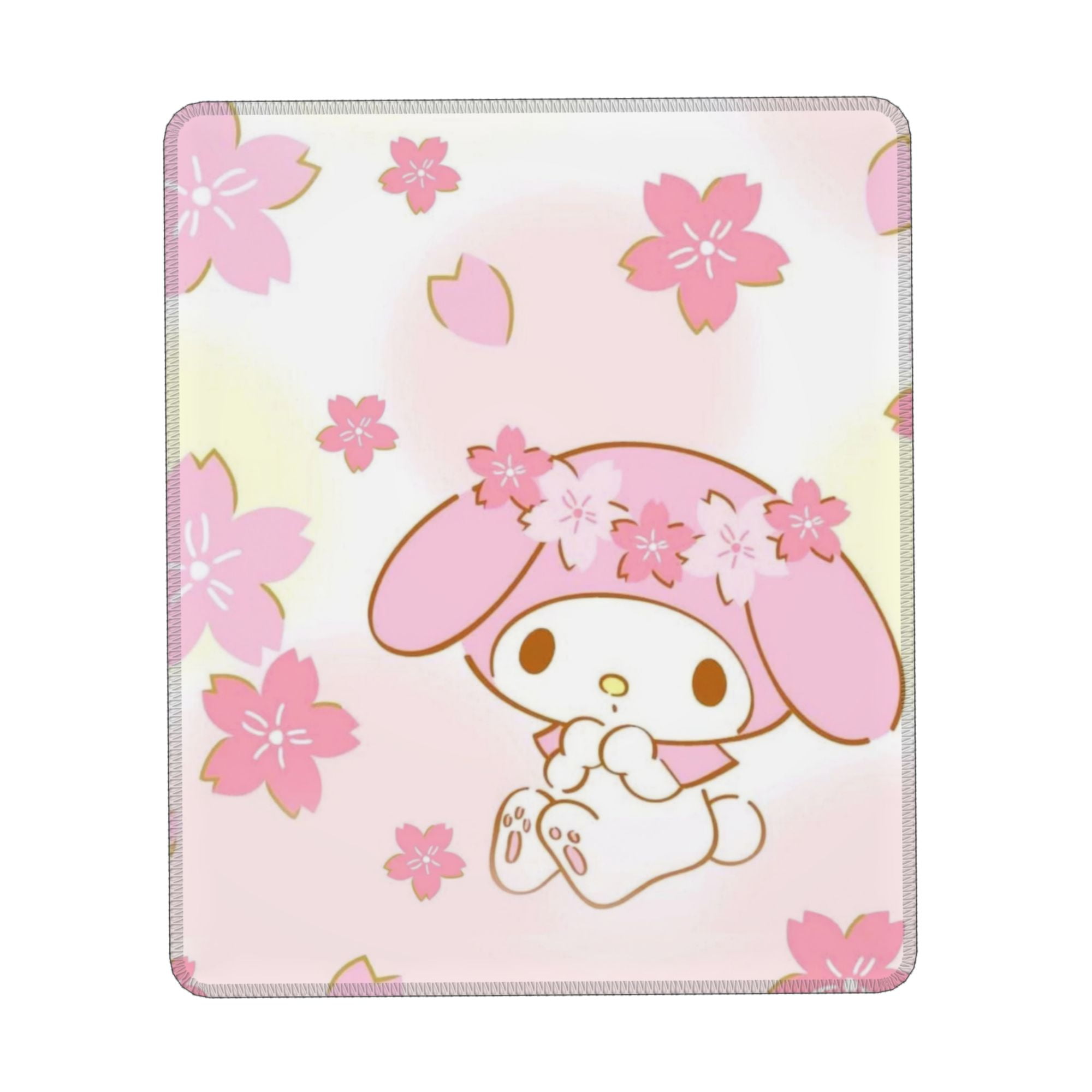 My Melody Rubber Lock Edge Mouse Pad (Vertical) Office Mouse Pad Home ...