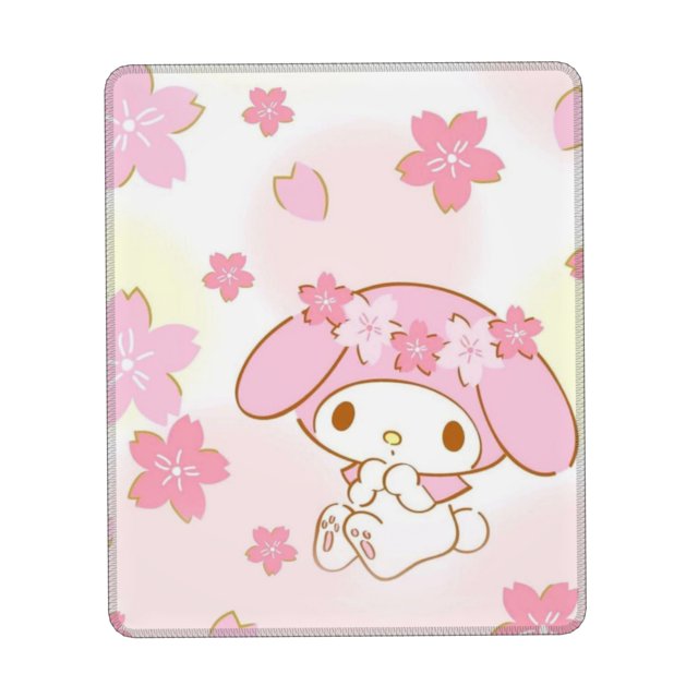 My Melody Rubber Lock Edge Mouse Pad (Vertical) Office Mouse Pad Home ...