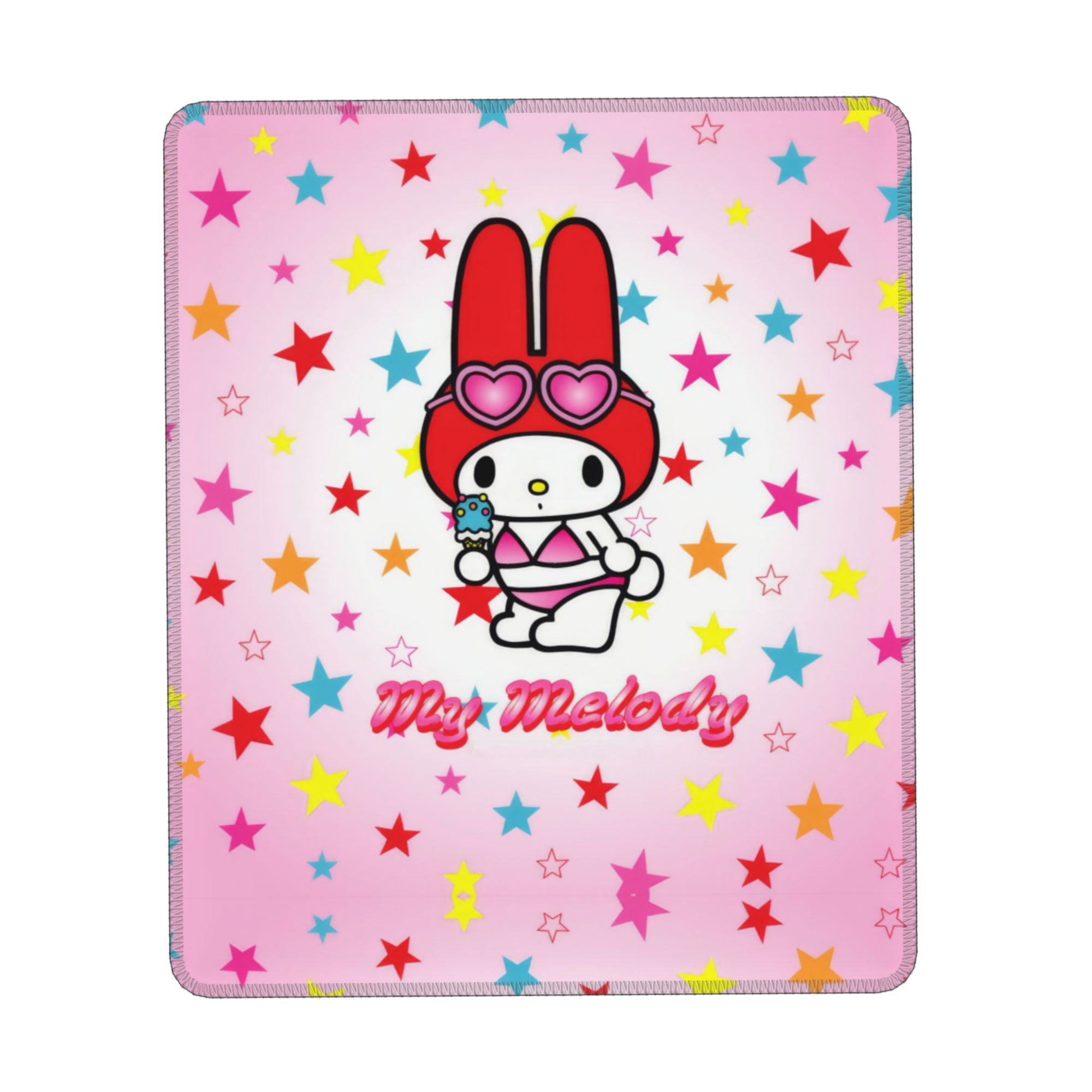 My Melody Rubber Lock Edge Mouse Pad (Vertical) Office Mouse Pad Home ...
