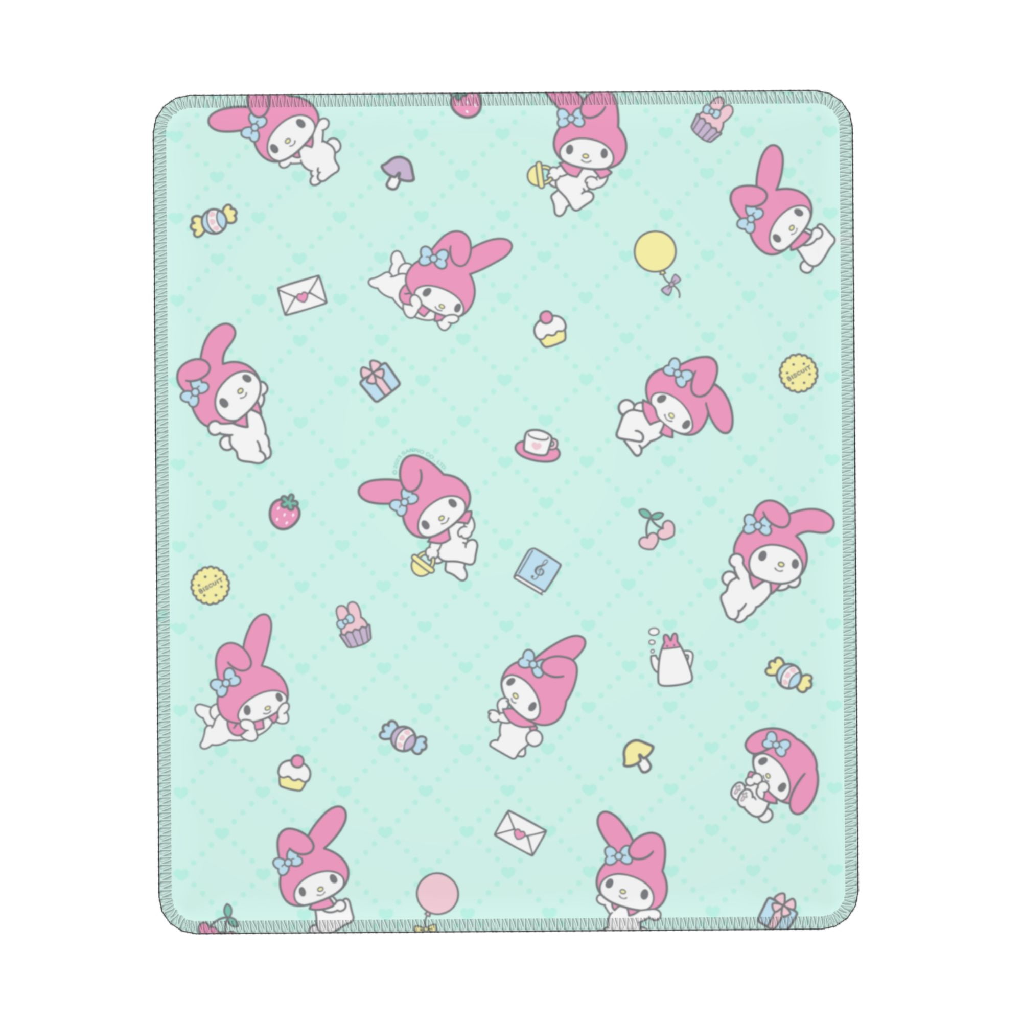 My Melody Rubber Lock Edge Mouse Pad (Vertical) Office Mouse Pad Home ...