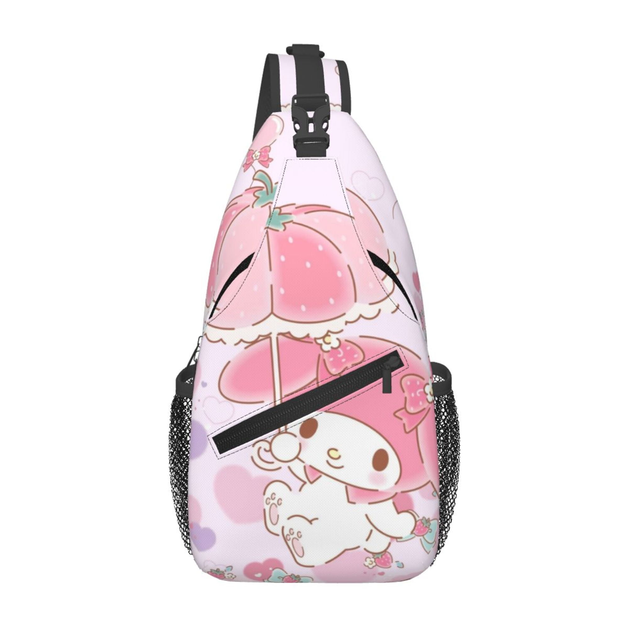 My Melody Sling Bag Crossbody Sling Backpack Chest Bag Daypack Purses ...